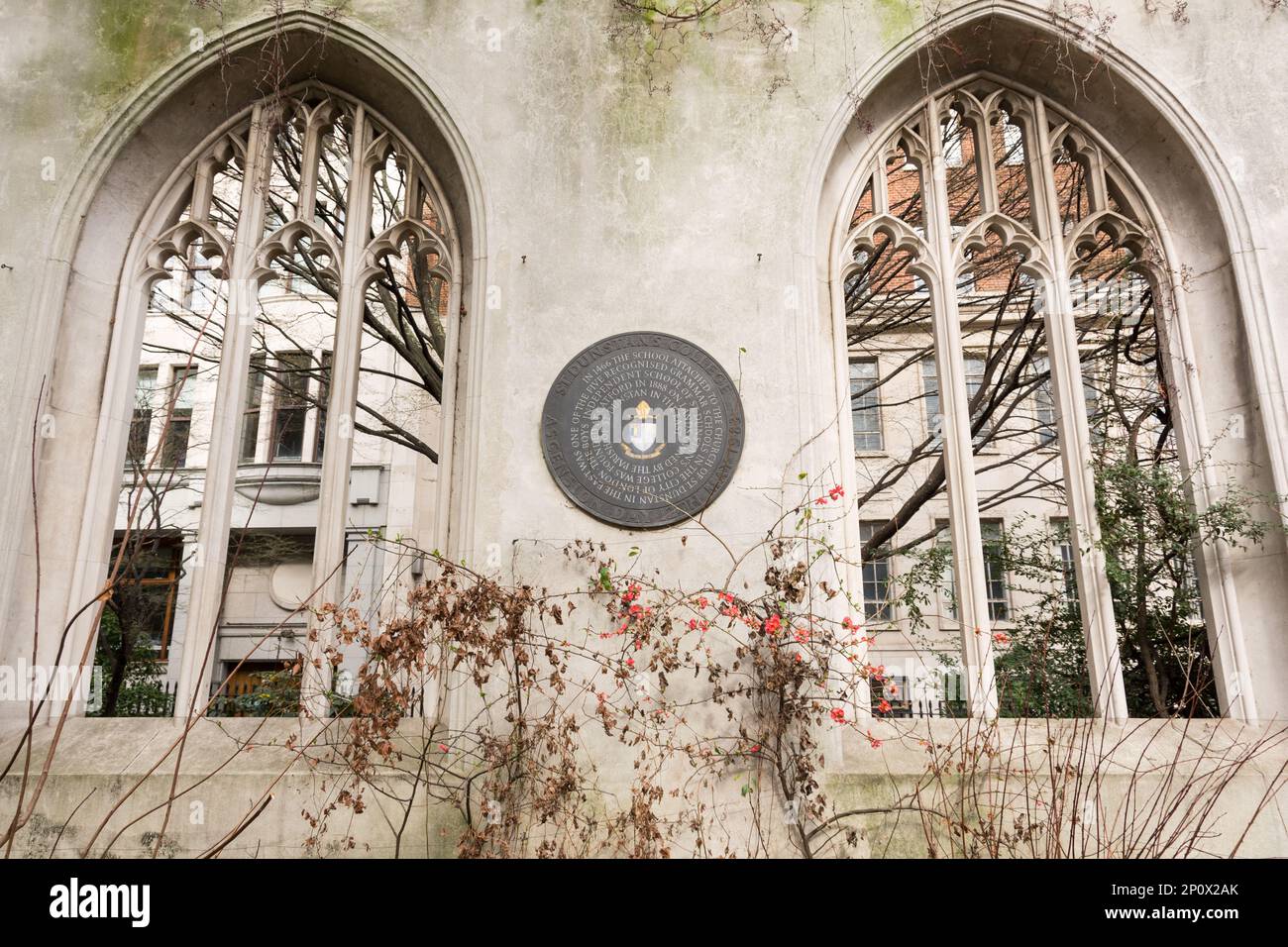 The remnants of the church of St Dunstan in the East on St Dunstan's ...