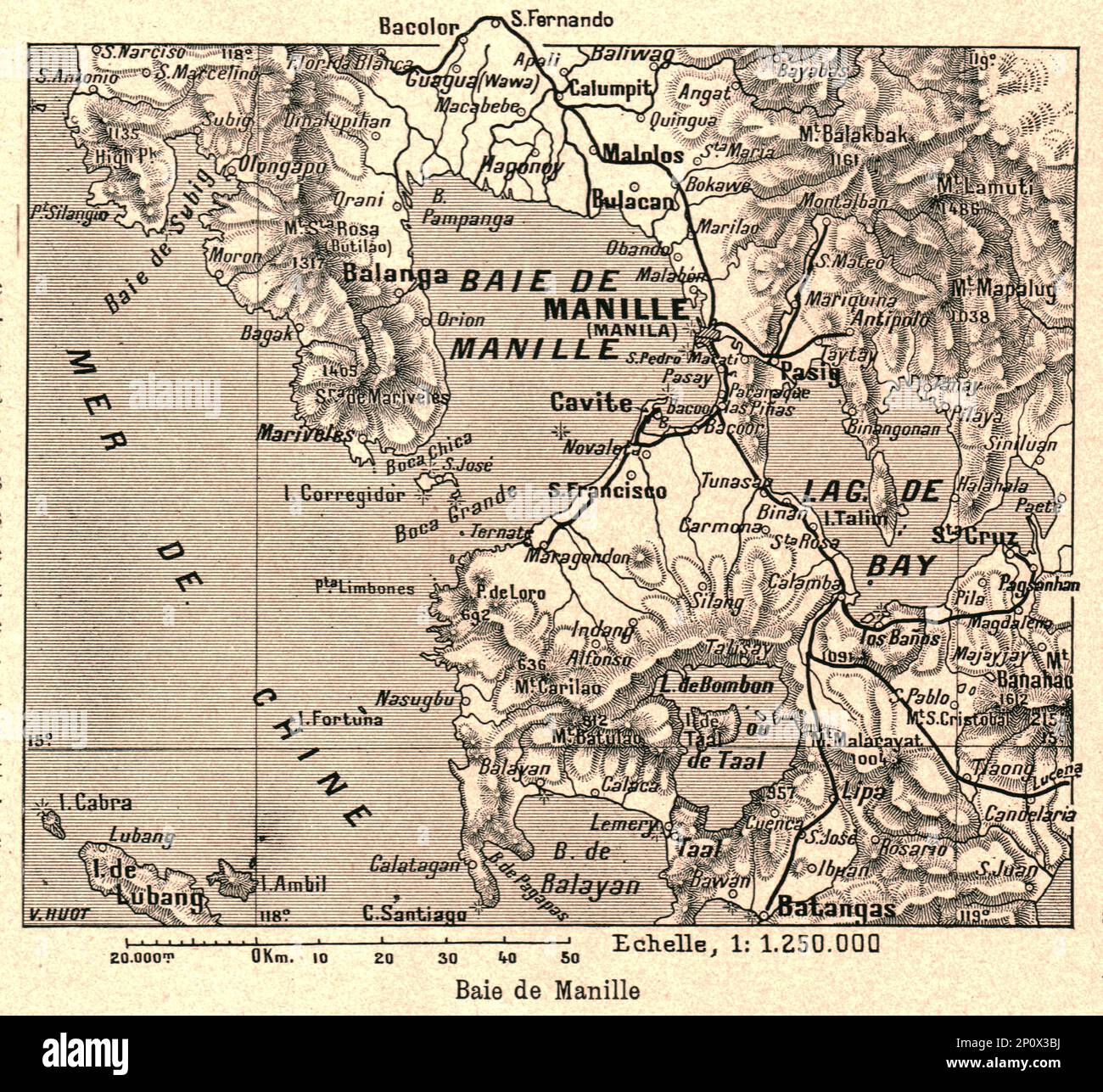 ''Baie de Manille; Les Terres Du Pacifique', 1914. From "Grande ...