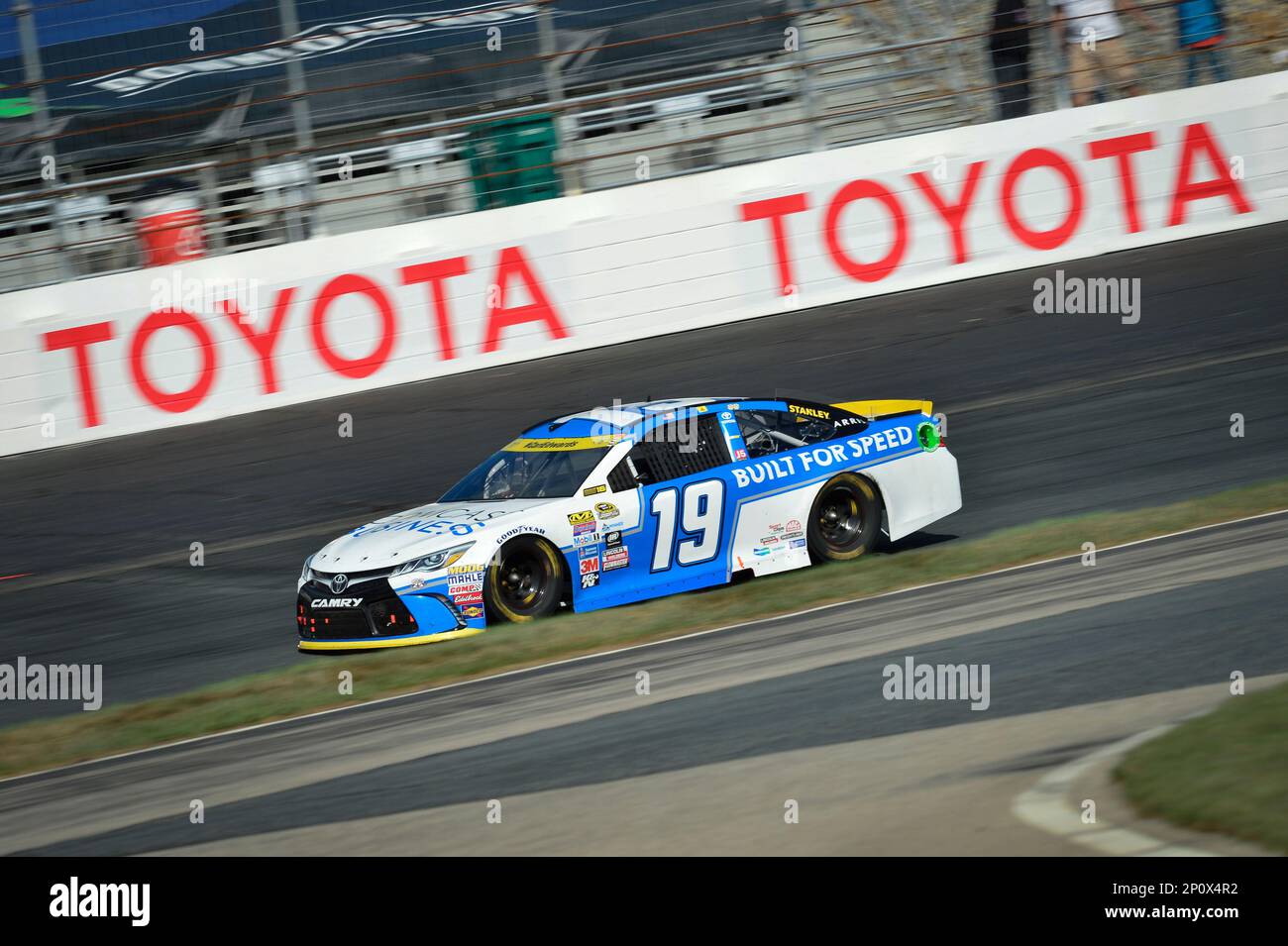 Carl Edwards races through turn four during the NASCAR Sprint Cup ...