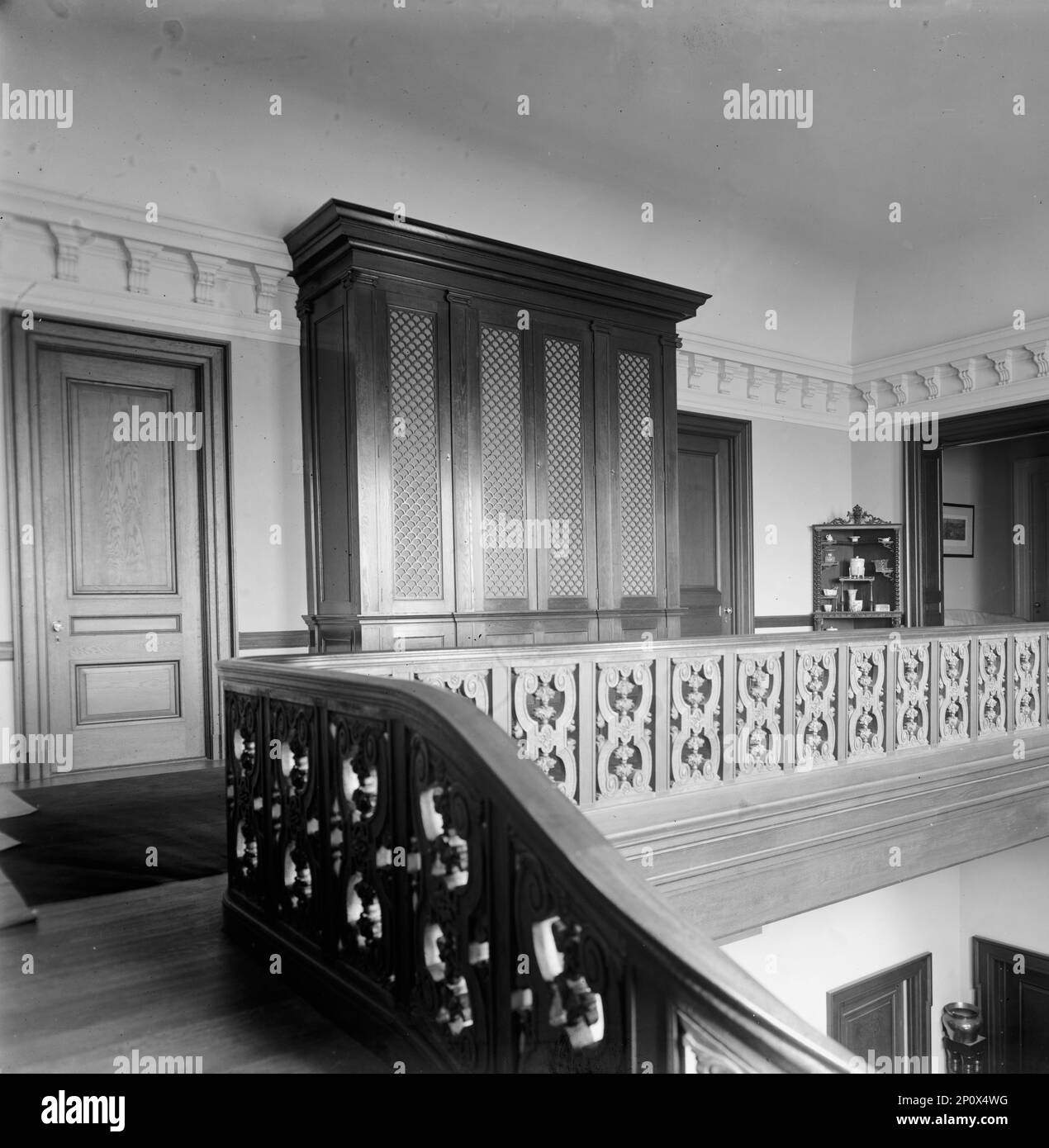 Interior of Home of Franklin & Emily MacVeagh On 16th Street, N.W ...