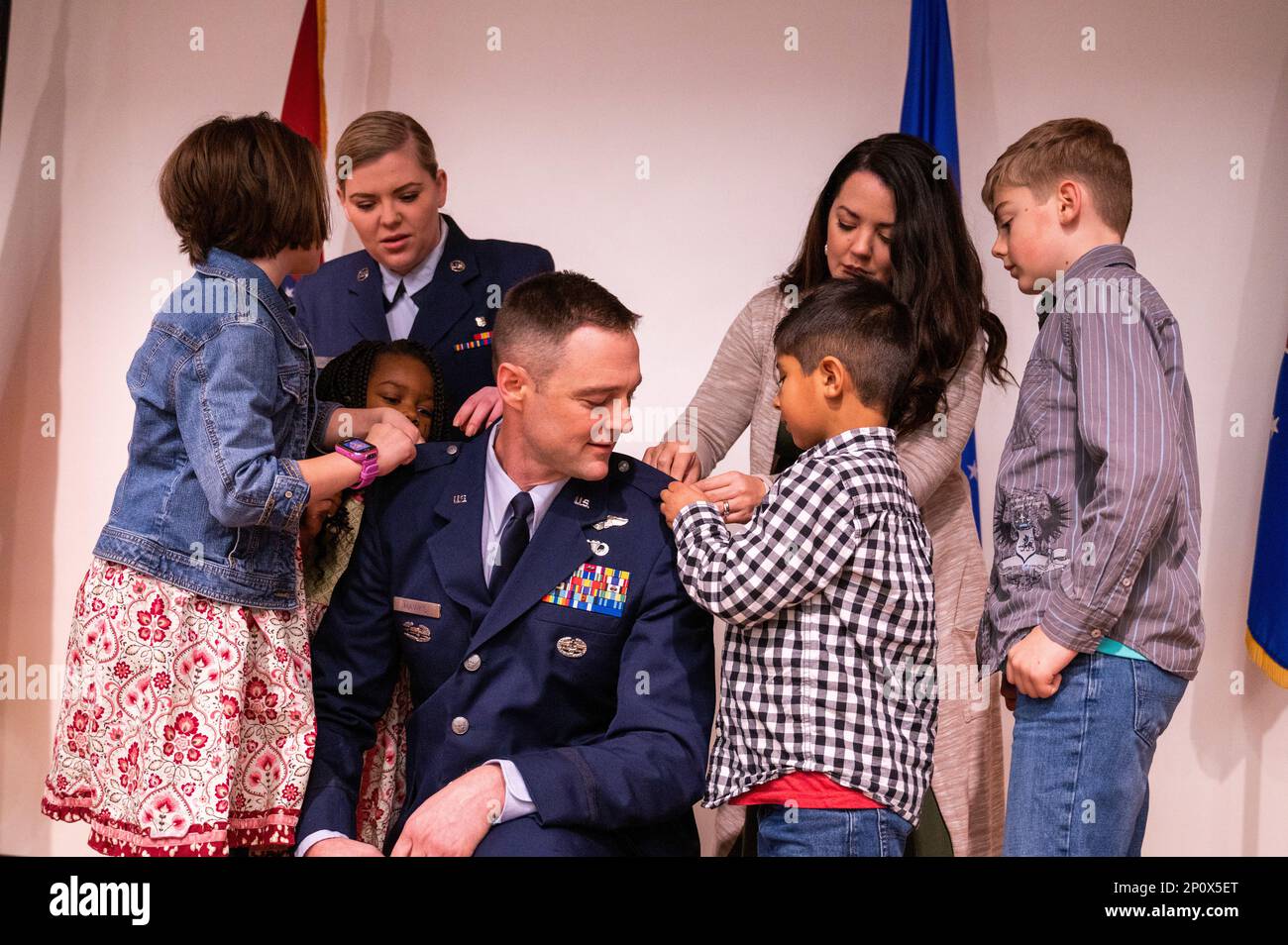 Lt. Col. Travis Hawks, chief of aerospace medicine for the 139th ...