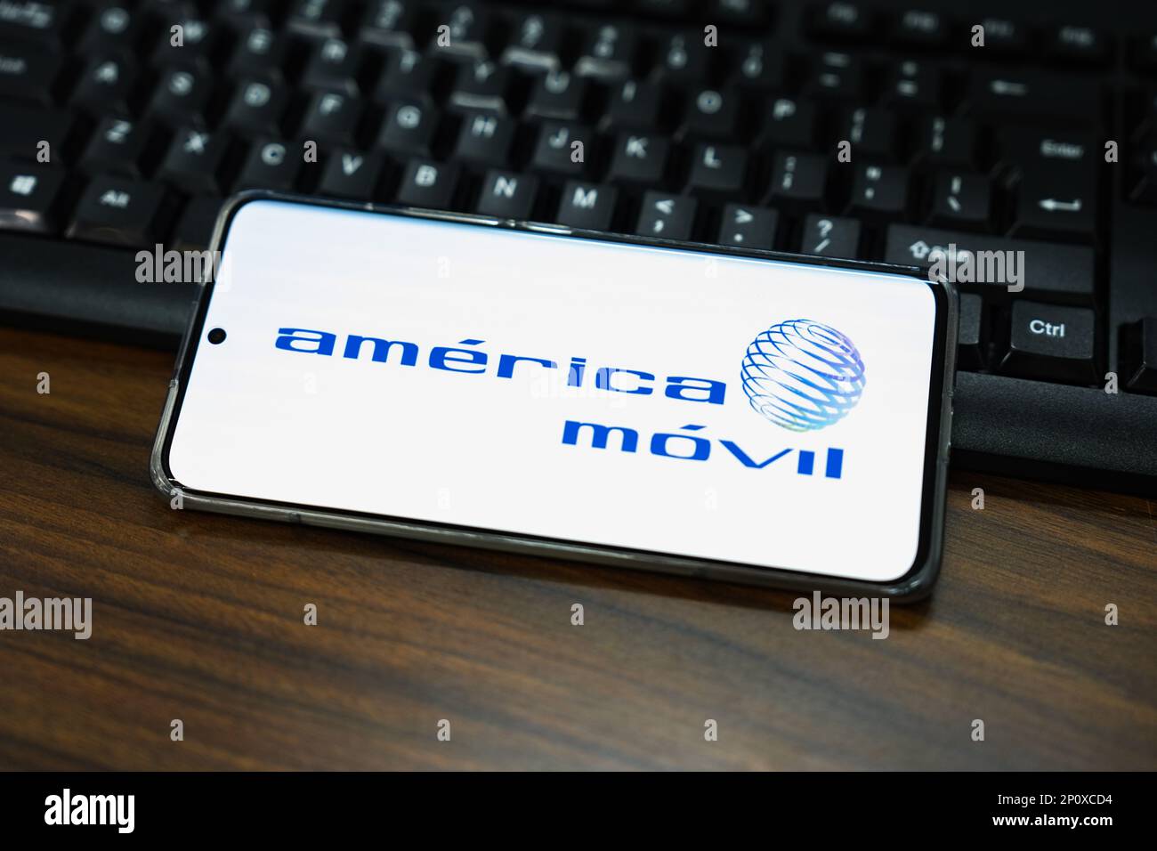 América móvil logo hi-res stock photography and images - Alamy