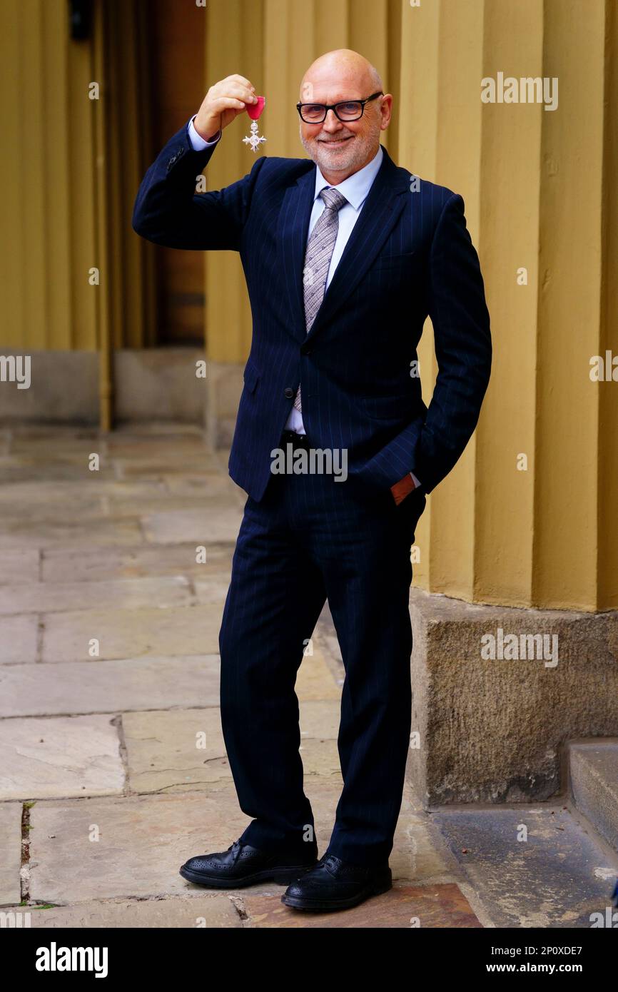 Hairdresser Samuel McKnight, founder of Hair by Sam McKnight, after he ...