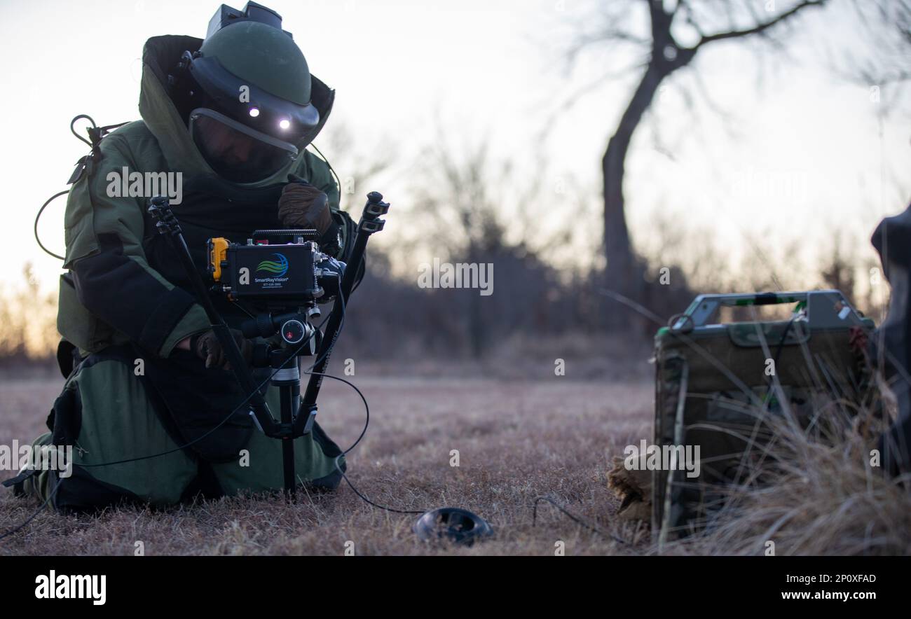 U.S. Army Staff Sgt. John W. Coffield, an explosive ordnance disposal ...