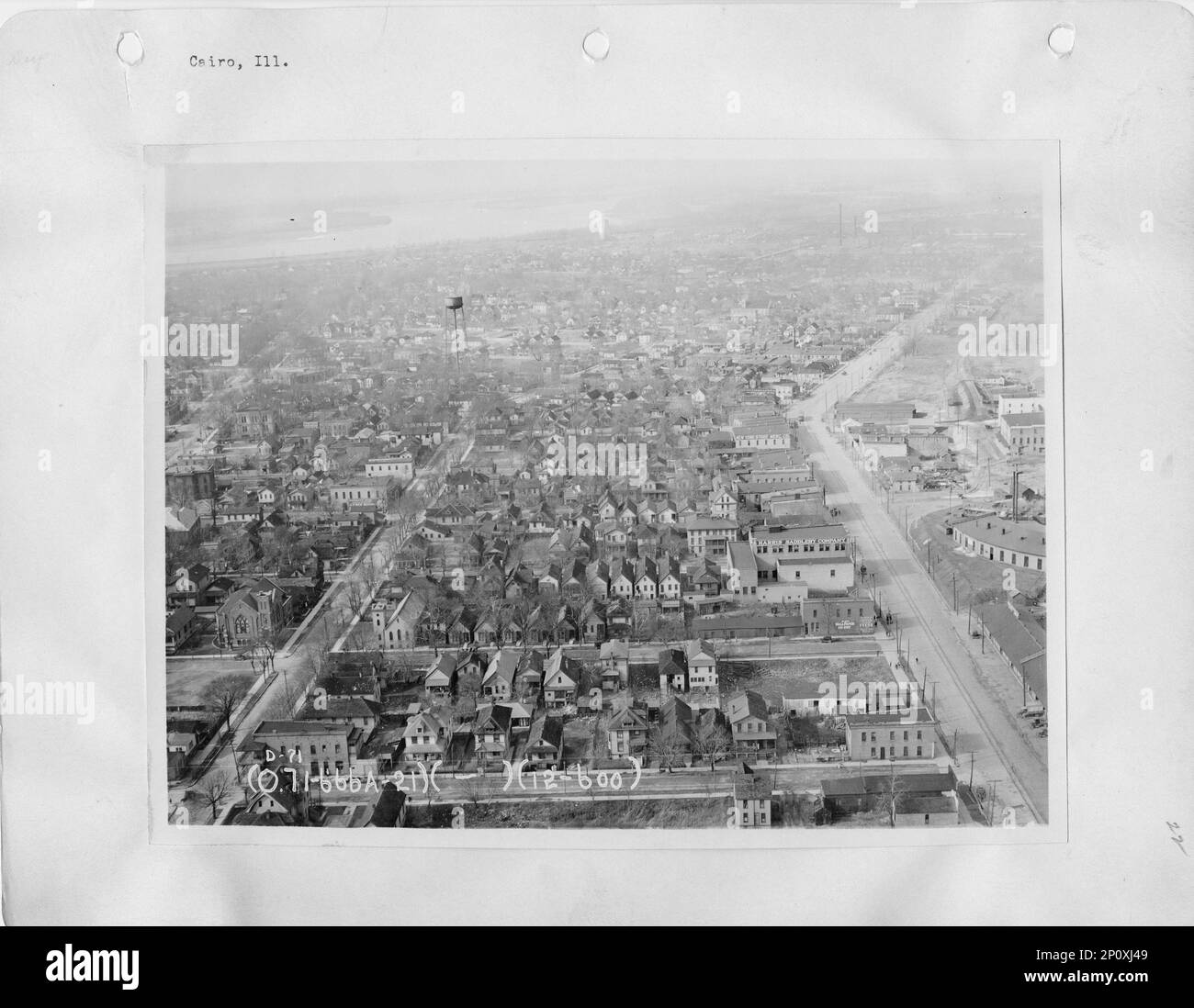 Aerial view of cairo Black and White Stock Photos & Images - Alamy