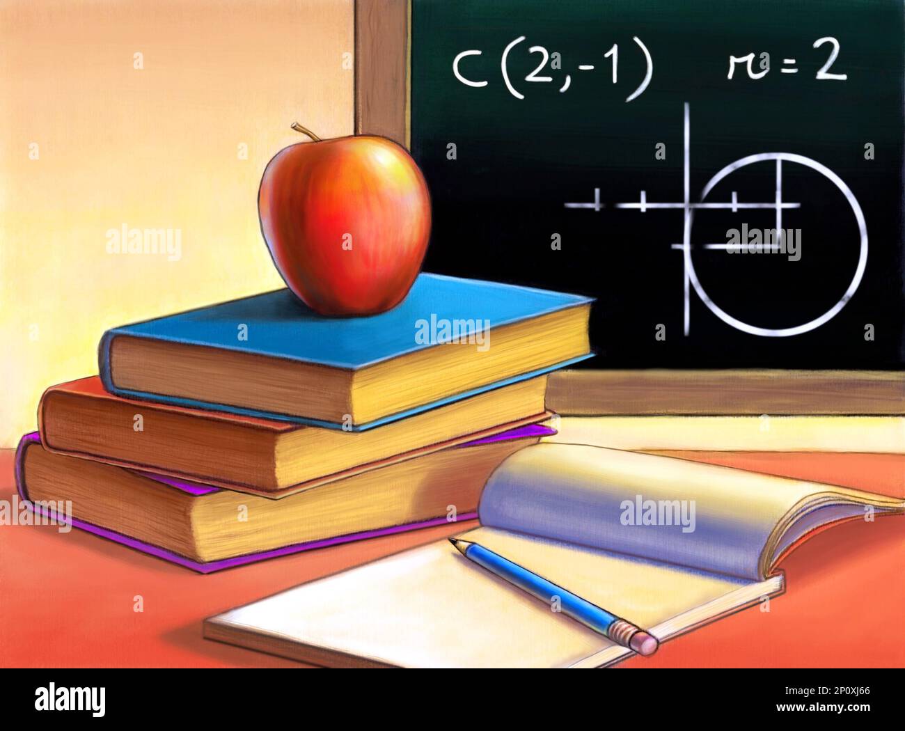 Math book cover hi-res stock photography and images - Alamy