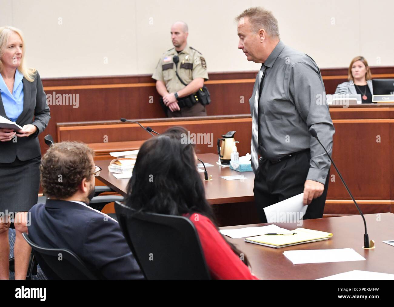 CORRECTS SPELLING OF LAST NAME TO RUCKI, NOT RUKI - David Rucki walked ...