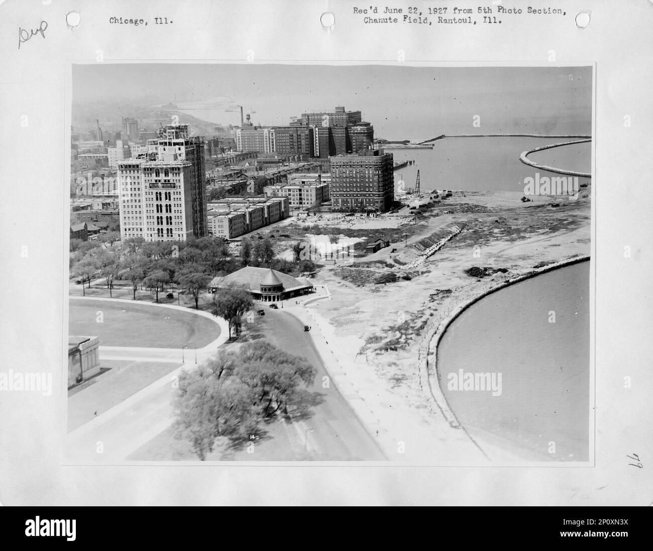 Illinois - Chicago, Aerial Photograph Stock Photo - Alamy