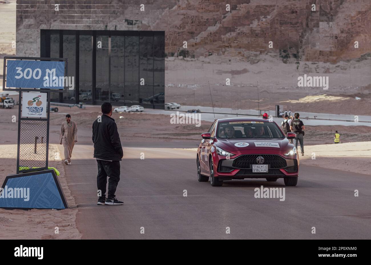 Saudi Tour in AlUla, Saudi Arabia Stock Photo - Alamy