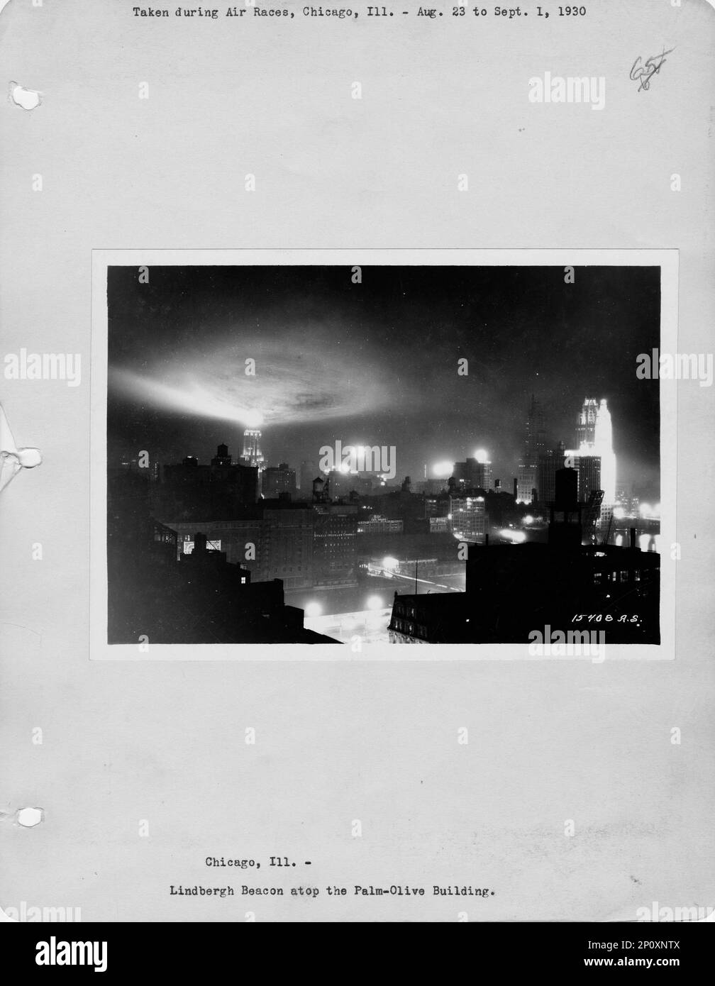 Birds eye view chicago illinois Black and White Stock Photos & Images ...