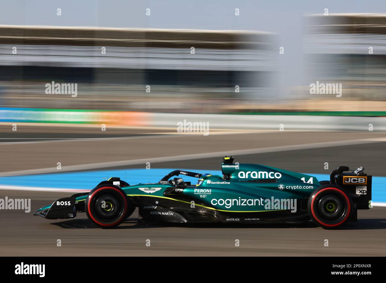 Fernando Alonso (ESP) Aston Martin F1 Team AMR23. Formula One World ...