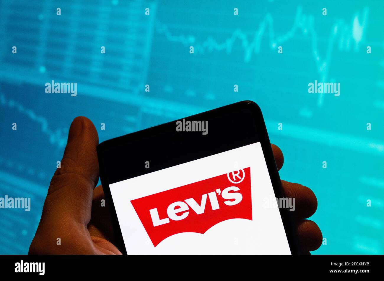 Photo illustration levis logo hi-res stock photography and images - Alamy