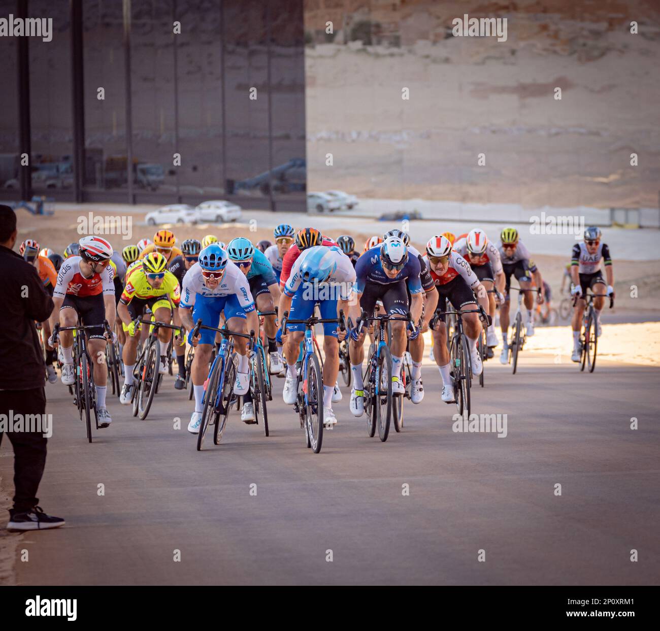 Saudi Tour in AlUla, Saudi Arabia Stock Photo - Alamy