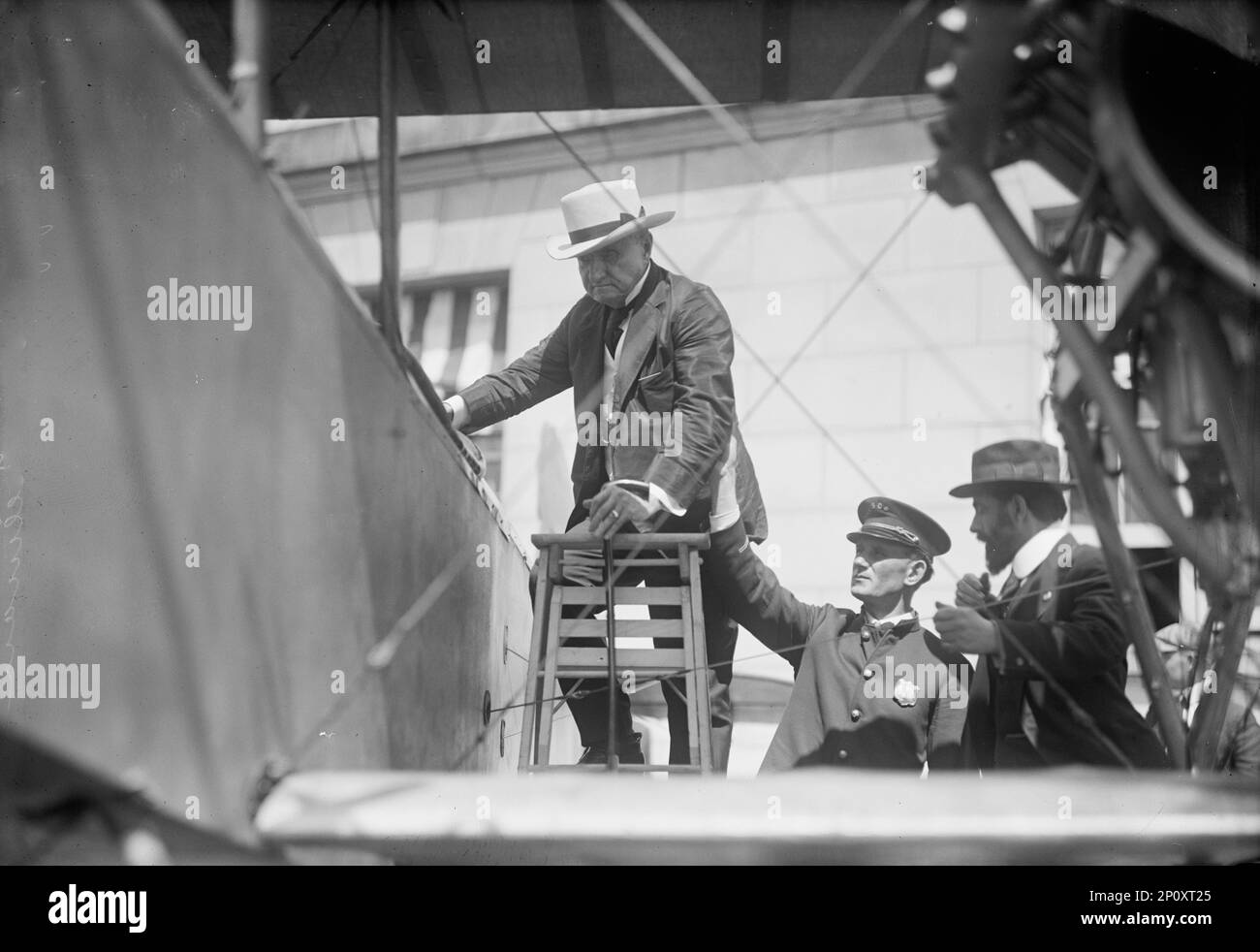 National Aero Coast Patrol Commission - Curtiss Biplane 2 Engines, with ...