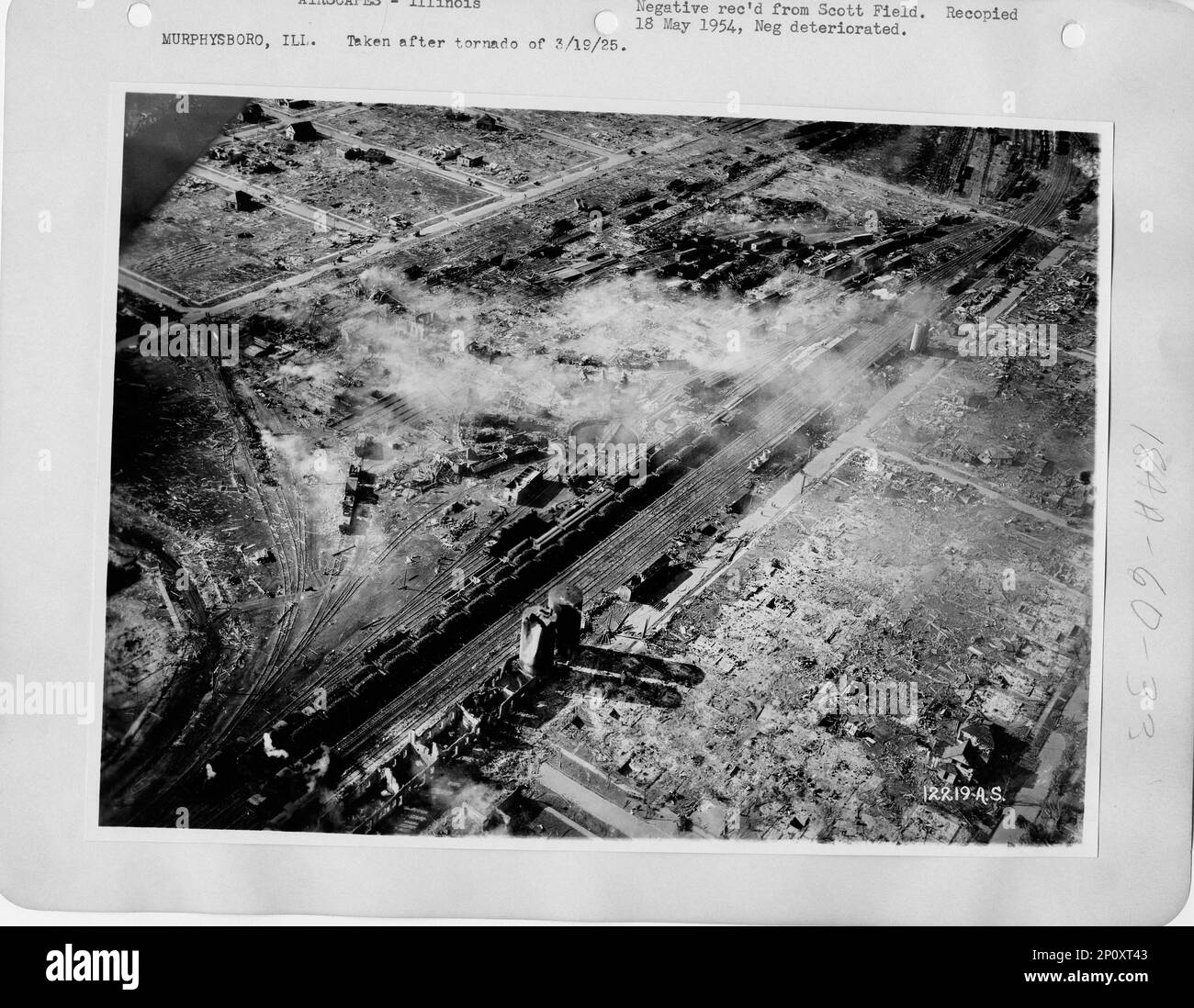 Illinois - Murphysboro, Aerial Photograph Stock Photo - Alamy