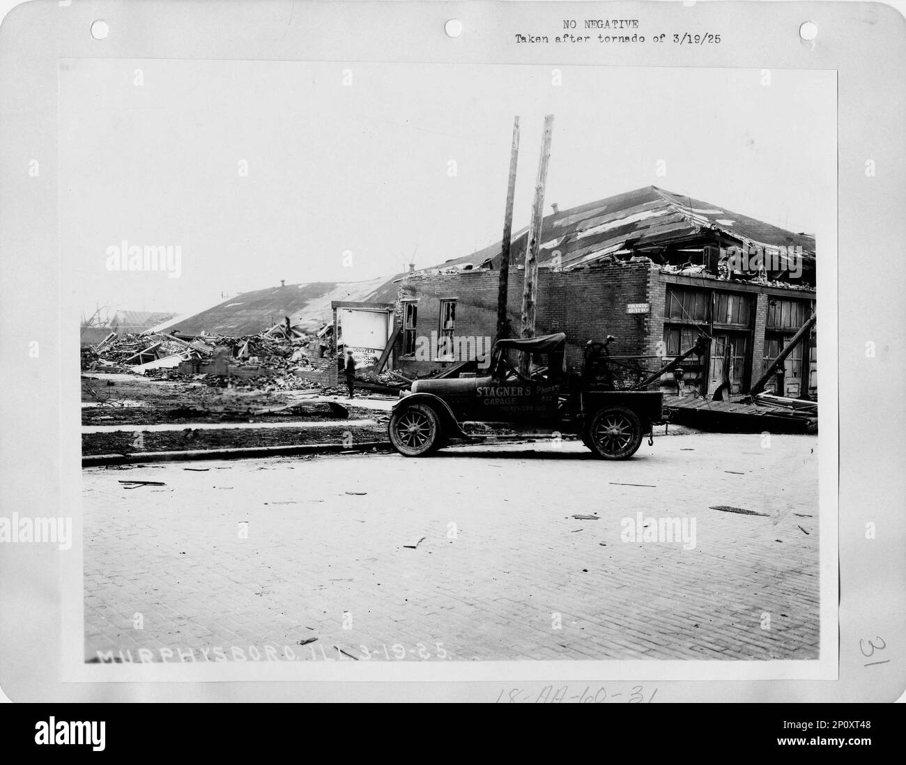 Illinois - Murphysboro, Aerial Photograph Stock Photo - Alamy