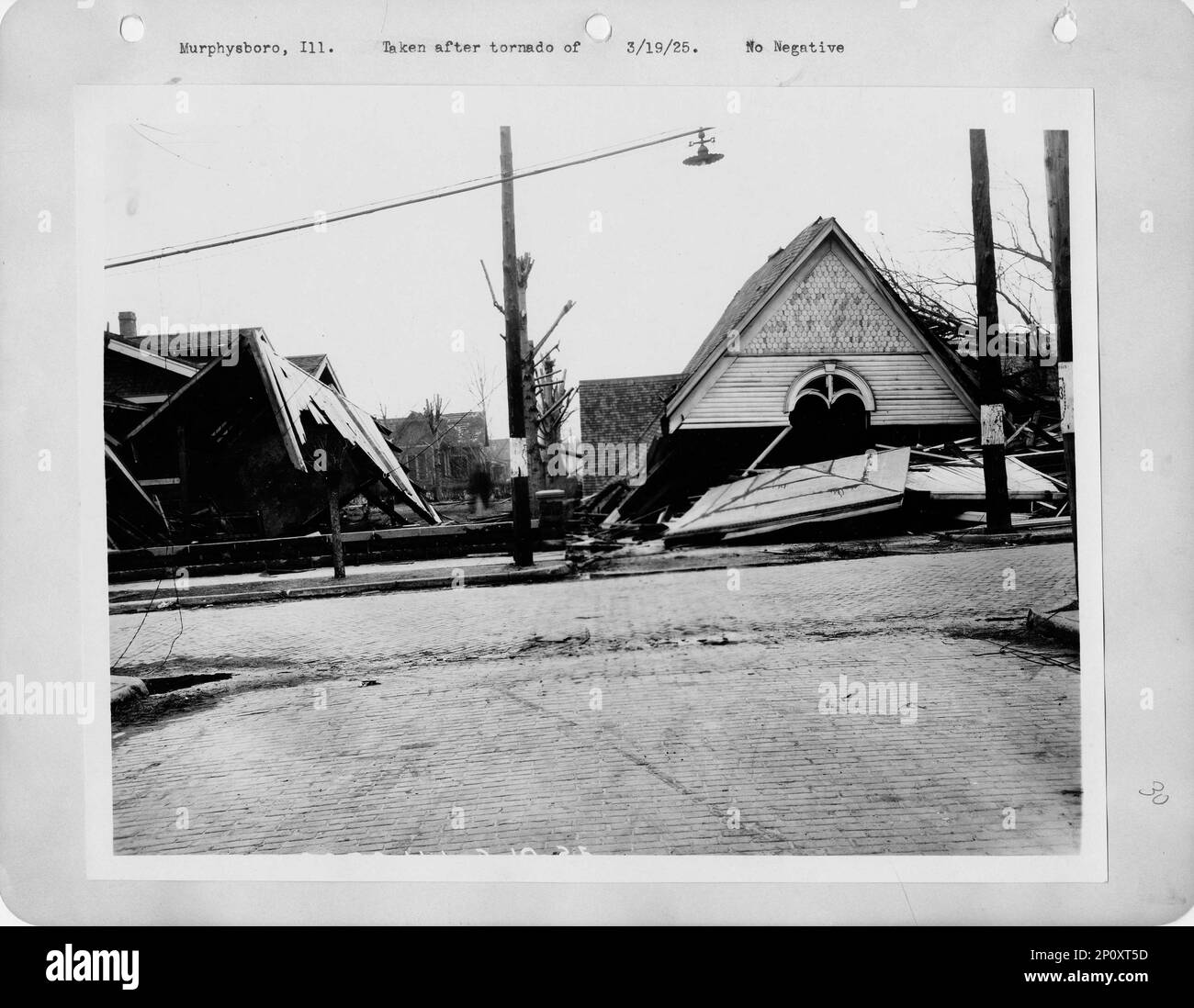 Illinois - Murphysboro, Aerial Photograph Stock Photo - Alamy