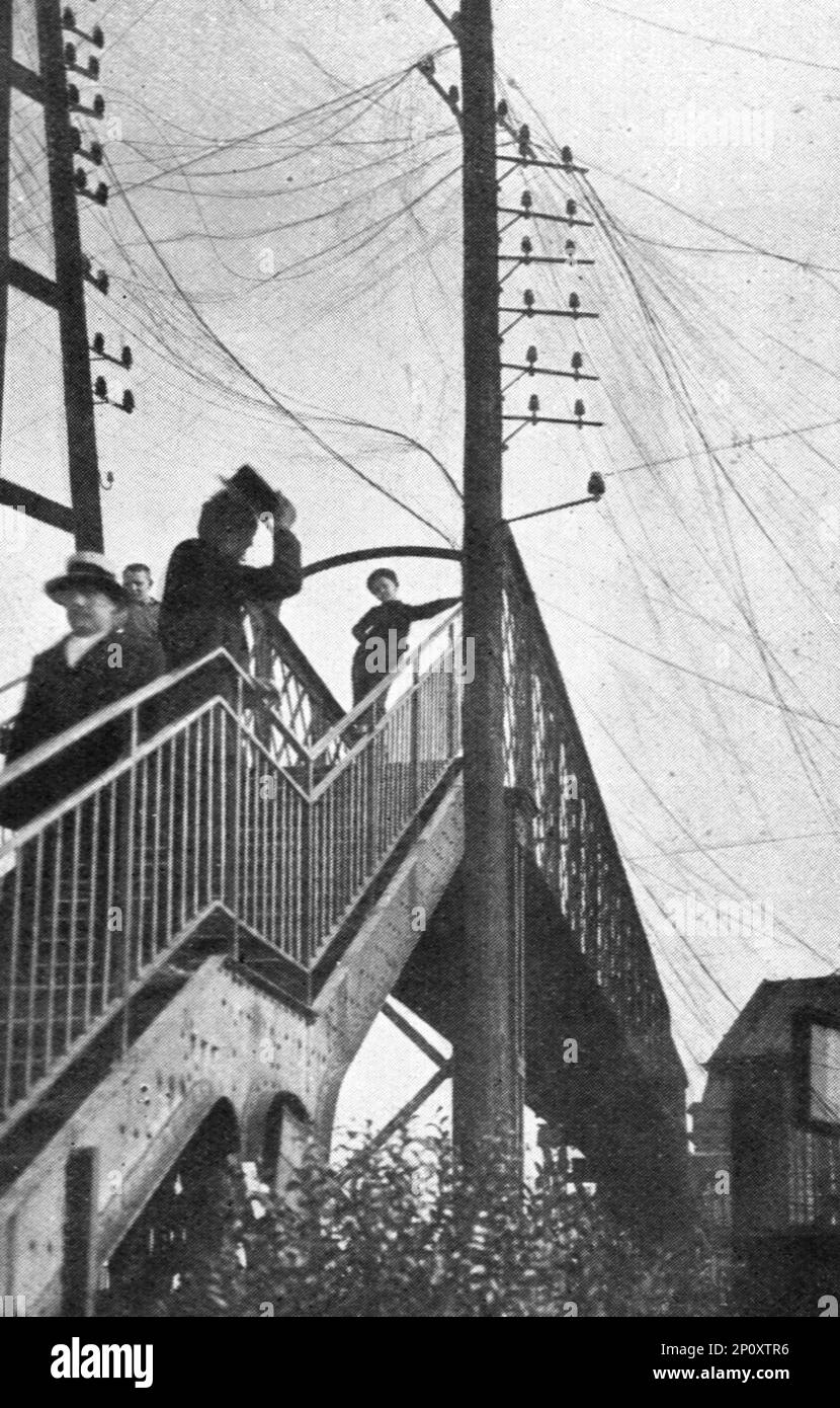 ''Premieres visions de Guerre; A la gare de Diest, il n'a pas laisse ...