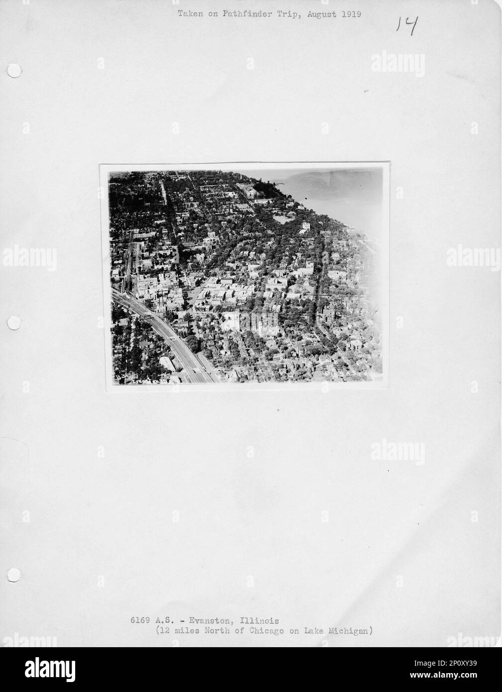 Illinois - Edwardsville through Grand Tower, Aerial Photograph Stock ...