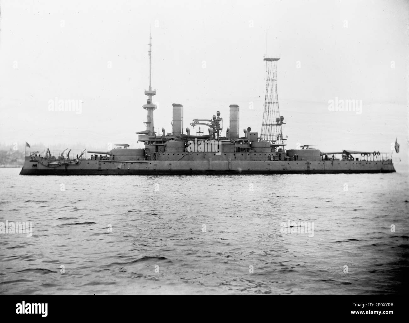 U.S.S. Oregon, 1913 Stock Photo - Alamy