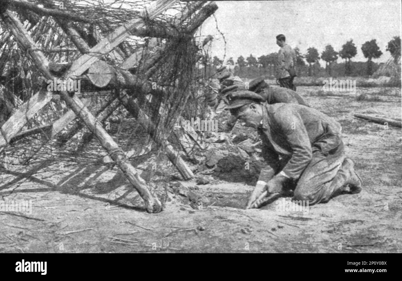 French army training wwi hi-res stock photography and images - Alamy