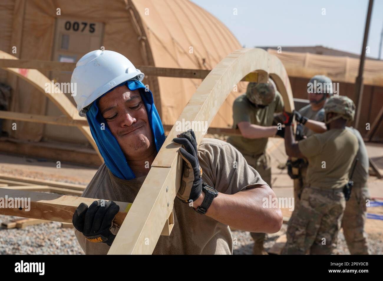 U.S. Air Force Master Sgt. Samuel Gainey, 768th Expeditionary Air Base ...