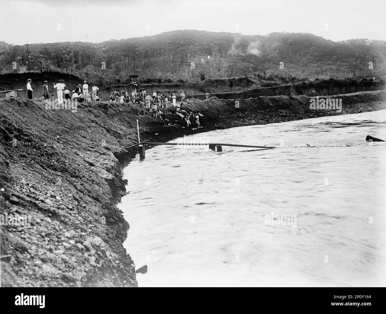 Panama Canal, 1913. The Panama Canal project was one of the largest and ...