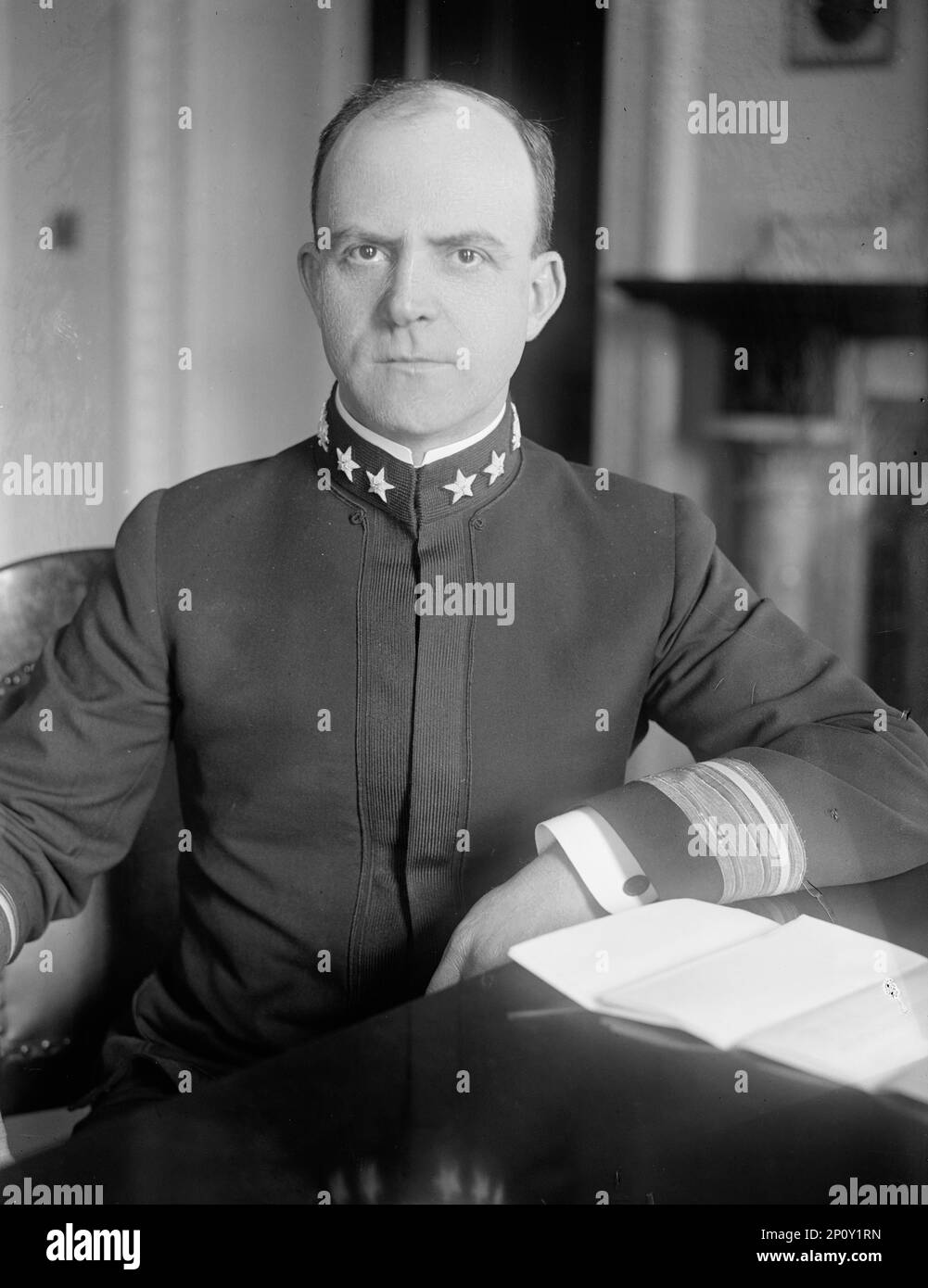 Captain Christian Joy Peoples, U.S. Navy, 1917 Stock Photo - Alamy