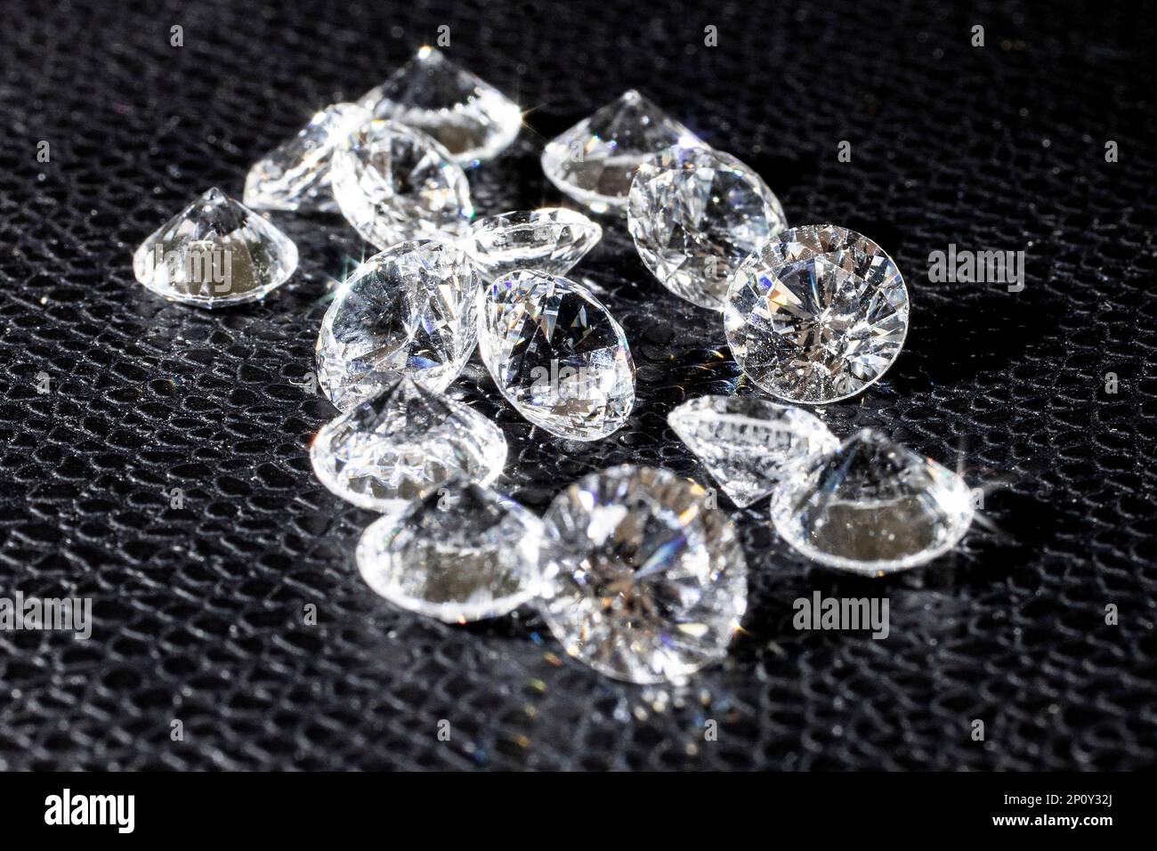 Crystal stones on table hi-res stock photography and images - Alamy