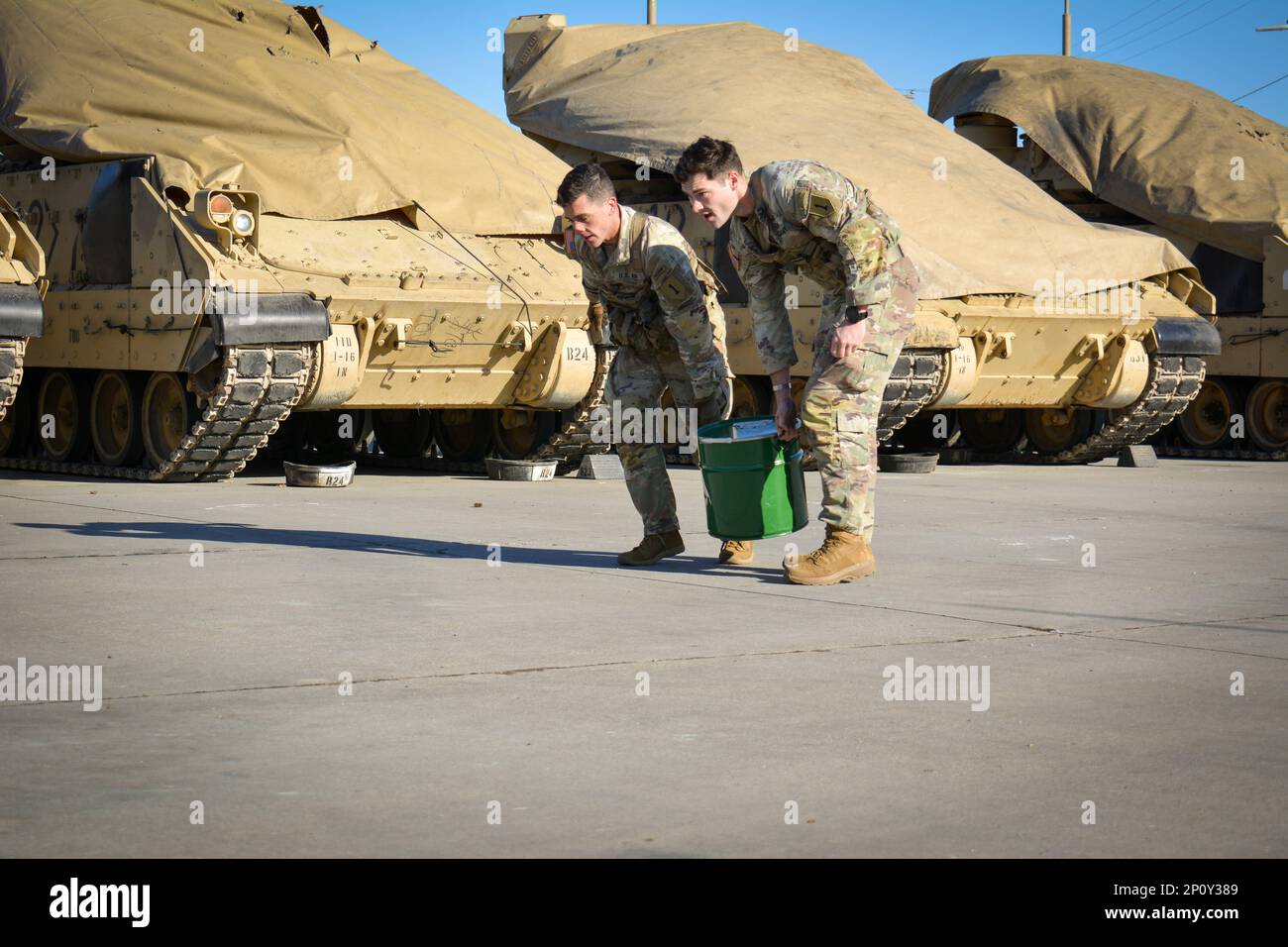 Fort Riley, KAN.- Soldiers stationed at Fort Riley teamed up into teams ...