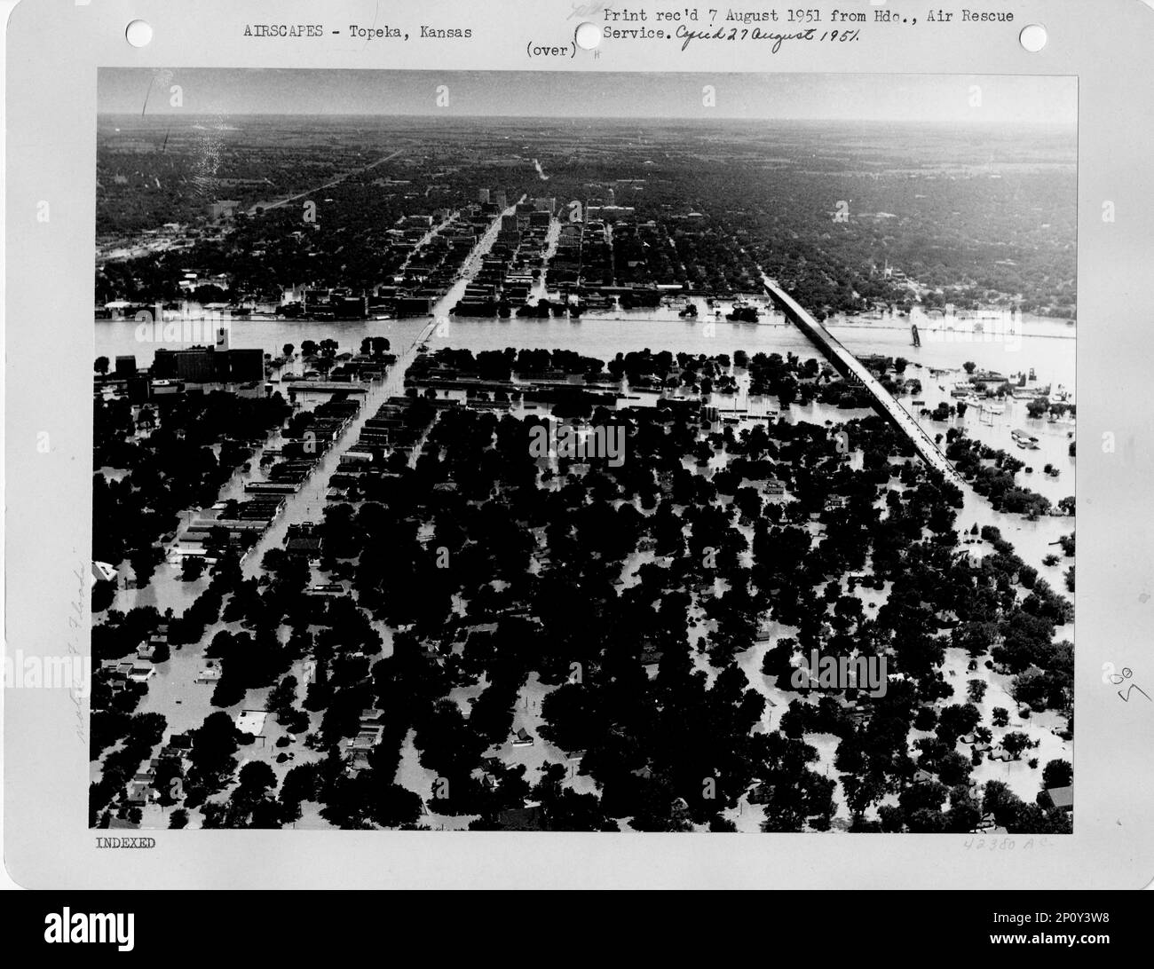 Topeka aerial hi-res stock photography and images - Alamy