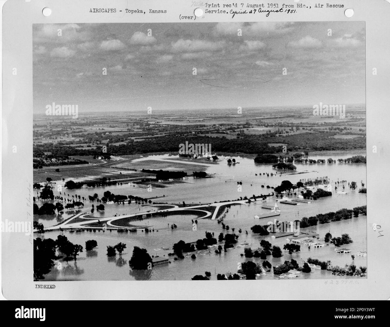 Topeka aerial hi-res stock photography and images - Alamy