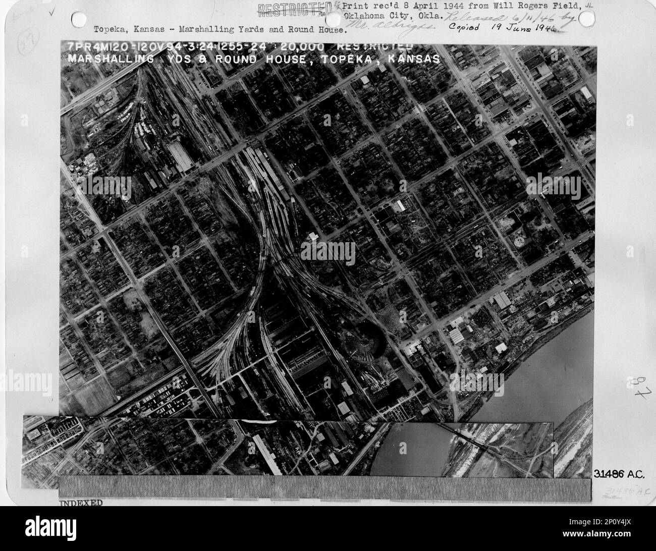 Topeka aerial hi-res stock photography and images - Alamy