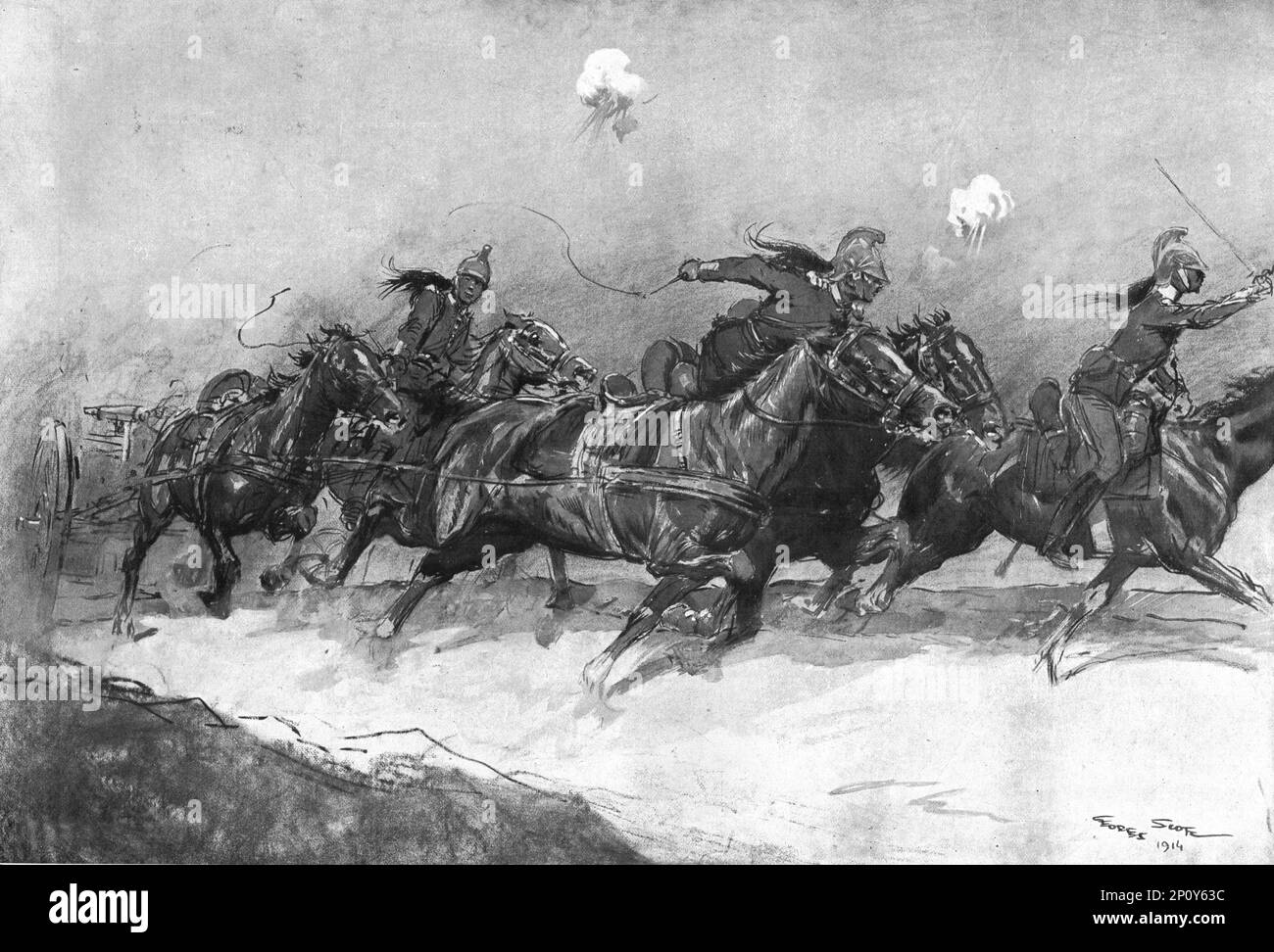 Chevauchee Black and White Stock Photos & Images - Alamy