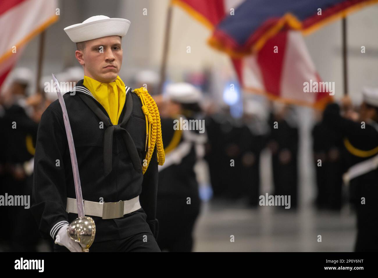 The Navy’s newest Sailors graduate boot camp during Pass-in-Review at U ...