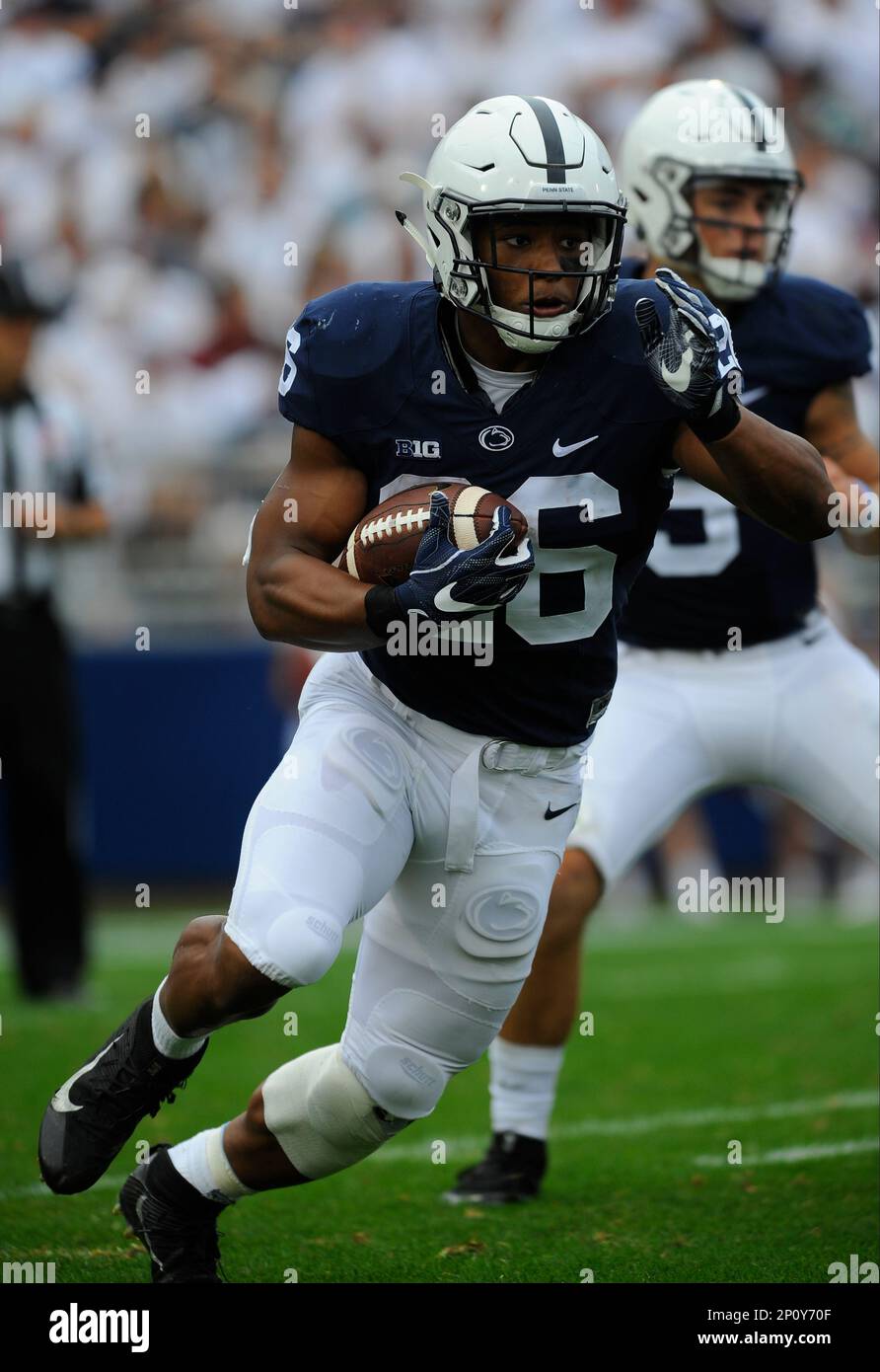 17 September 2016: Penn State RB Saquon Barkley (26). The Penn State ...