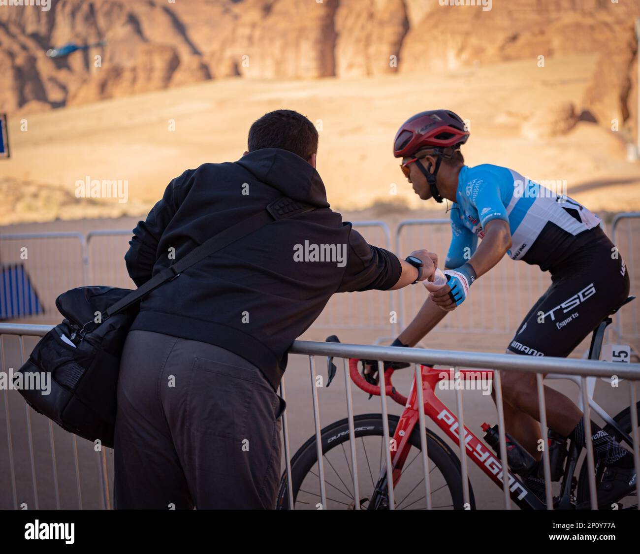 Saudi Tour in AlUla, Saudi Arabia Stock Photo - Alamy