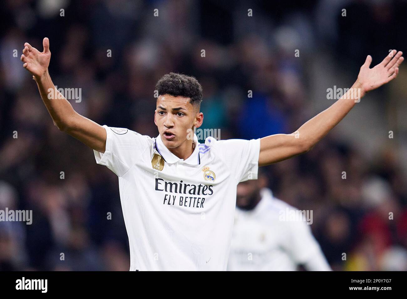 Madrid, Madrid, Spain. 2nd Mar, 2023. Alvaro Rodriguez of Real Madrid ...