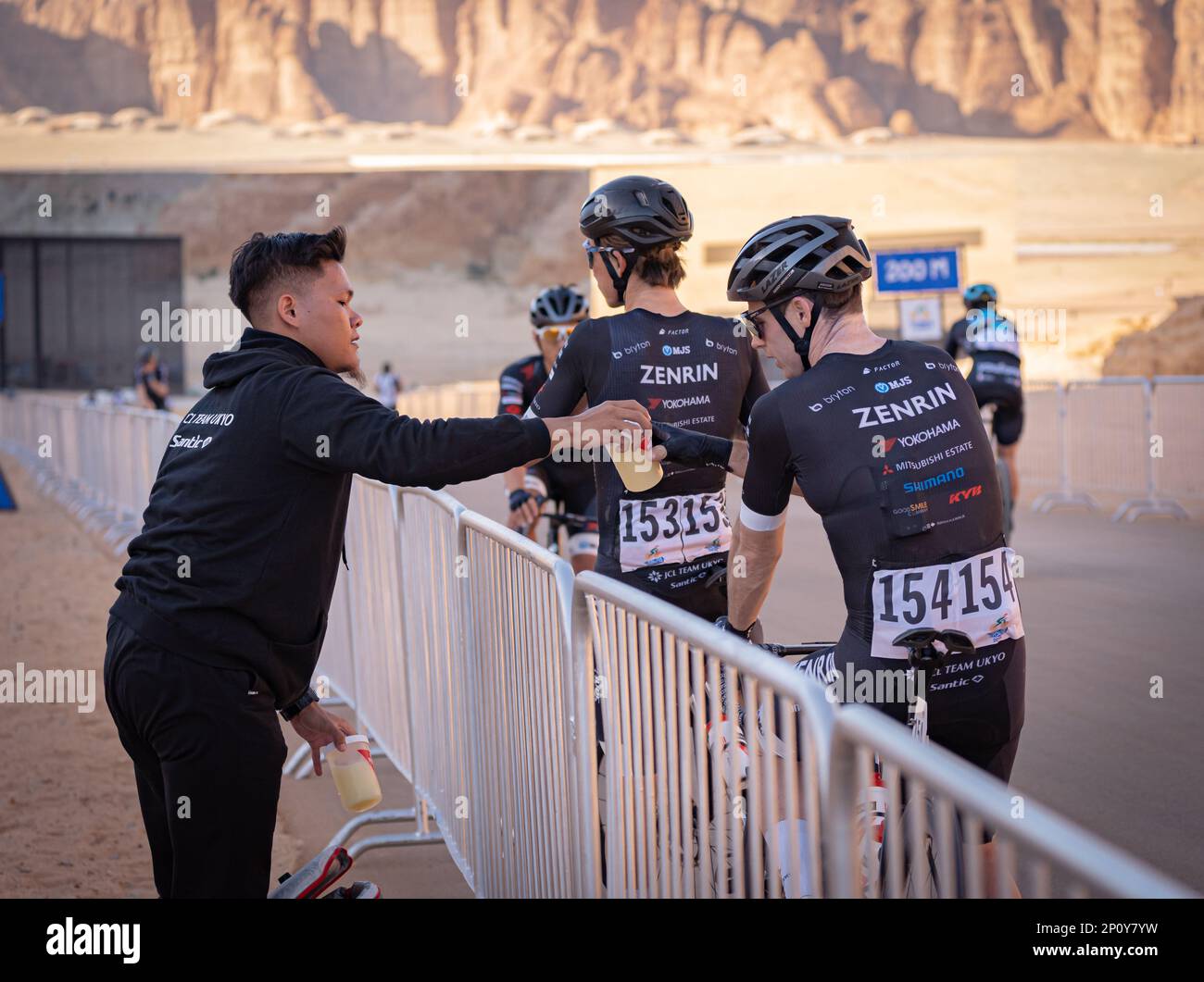 Saudi Tour in AlUla, Saudi Arabia Stock Photo - Alamy