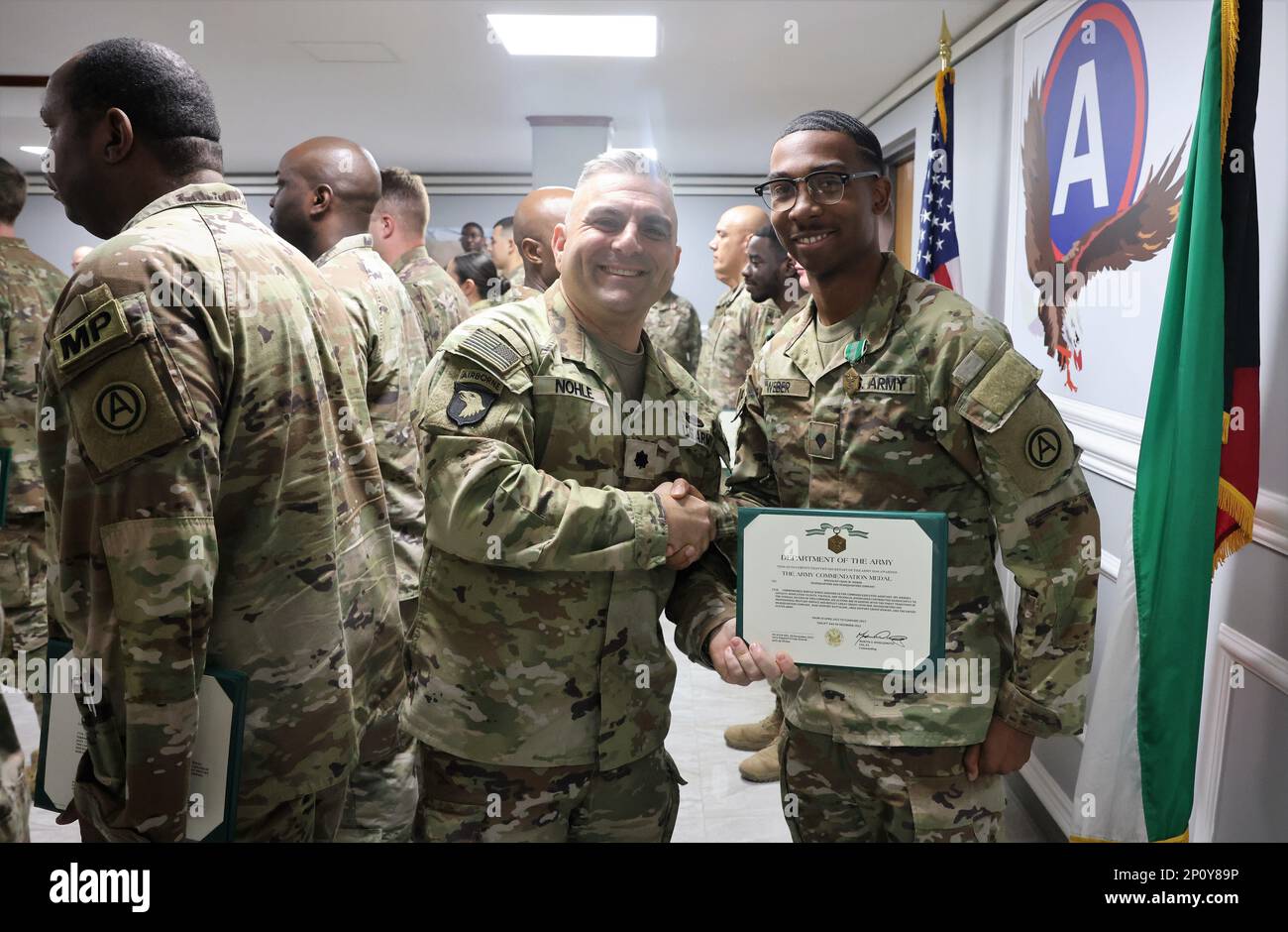 Area Support Group - Kuwait celebrates the end of a tour for dozens of ...