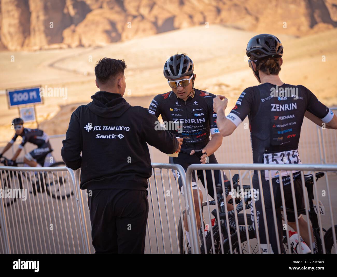 Saudi Tour in AlUla, Saudi Arabia Stock Photo - Alamy