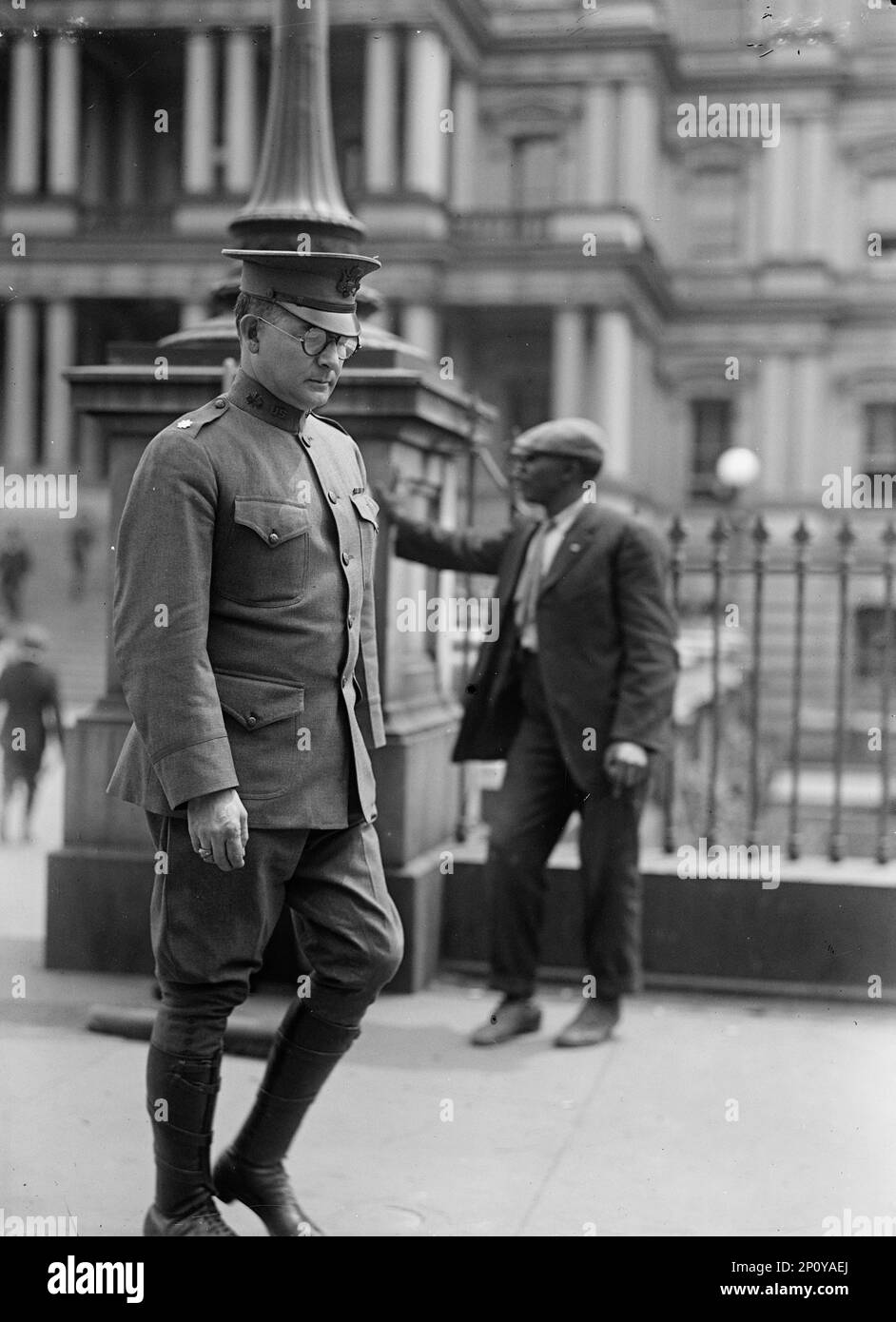Charles McKinley Saltzman As Brig. Gen., Signal Corps, 1917 Stock Photo ...
