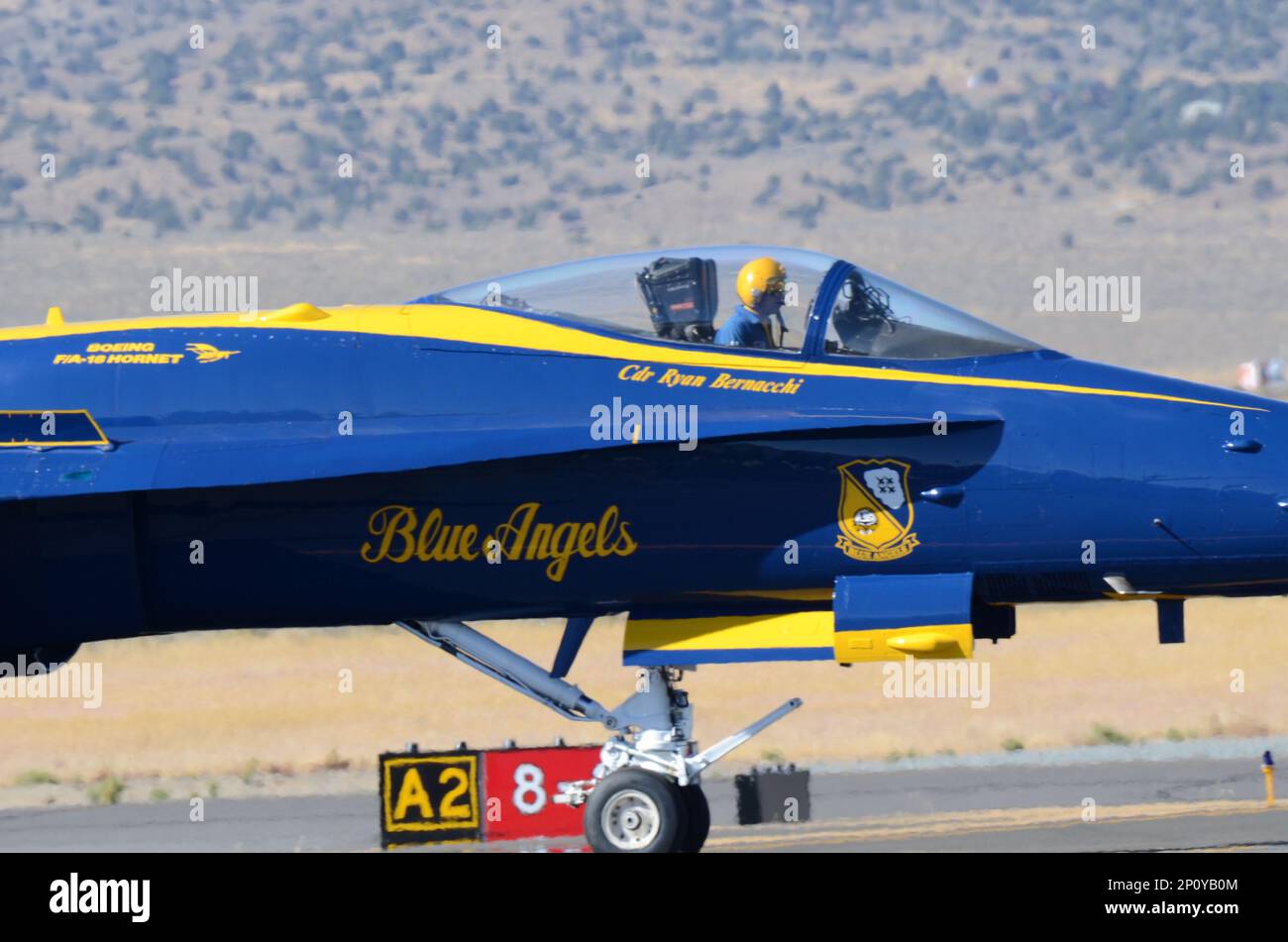 September 14 2016: Flight leader Navy Commander Ryan Bernacchi of the ...