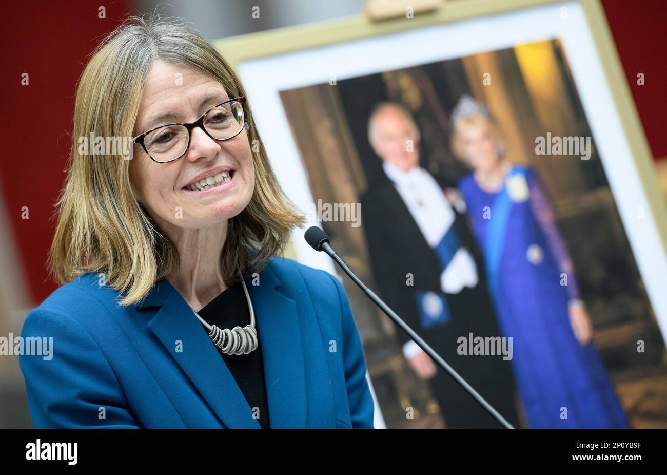 Berlin, Germany. 03rd Mar, 2023. Jill Gallard, Ambassador of the United ...