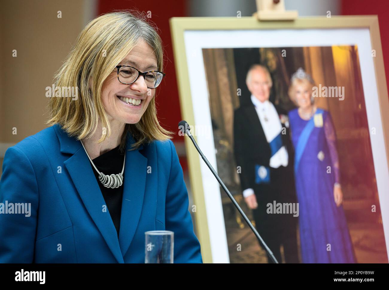 Berlin, Germany. 03rd Mar, 2023. Jill Gallard, Ambassador of the United ...