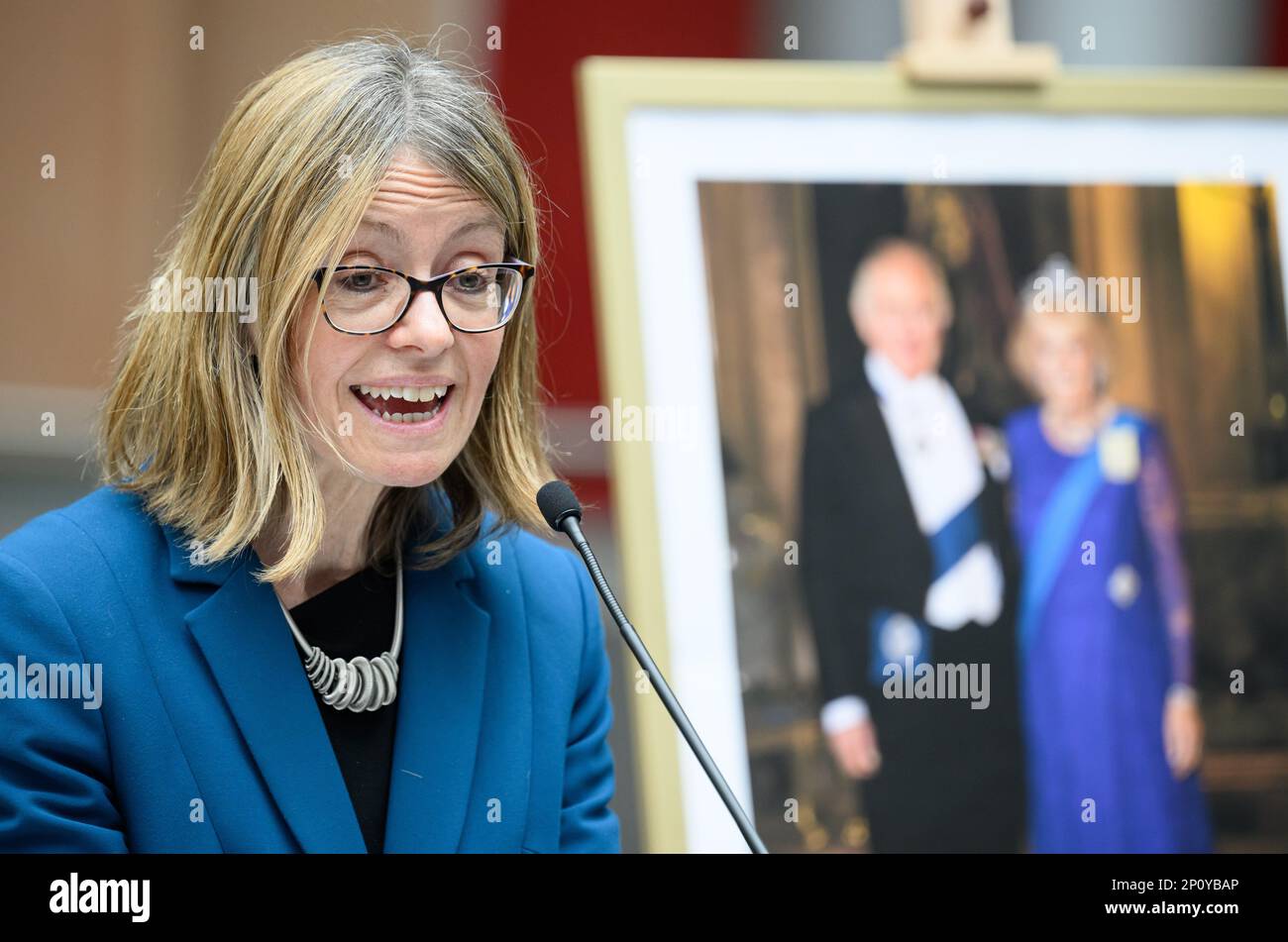 Berlin, Germany. 03rd Mar, 2023. Jill Gallard, Ambassador of the United ...