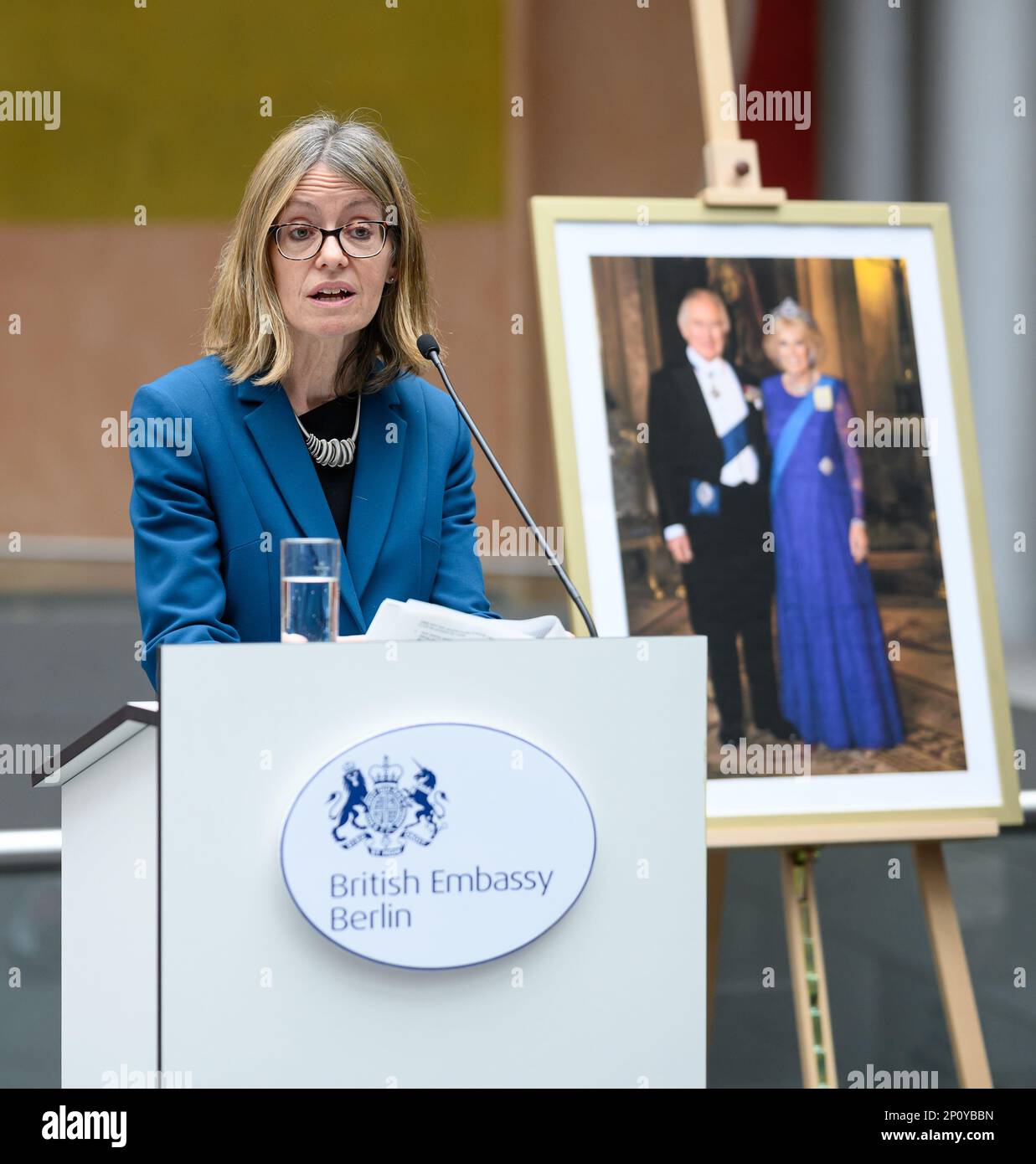 Berlin, Germany. 03rd Mar, 2023. Jill Gallard, Ambassador of the United ...