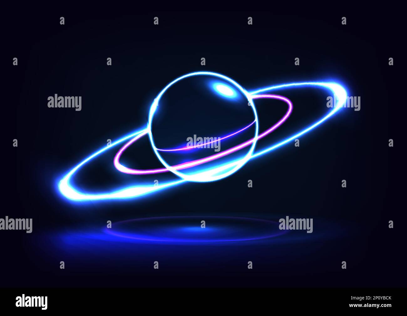 Neon summer icon Stock Vector Images - Alamy