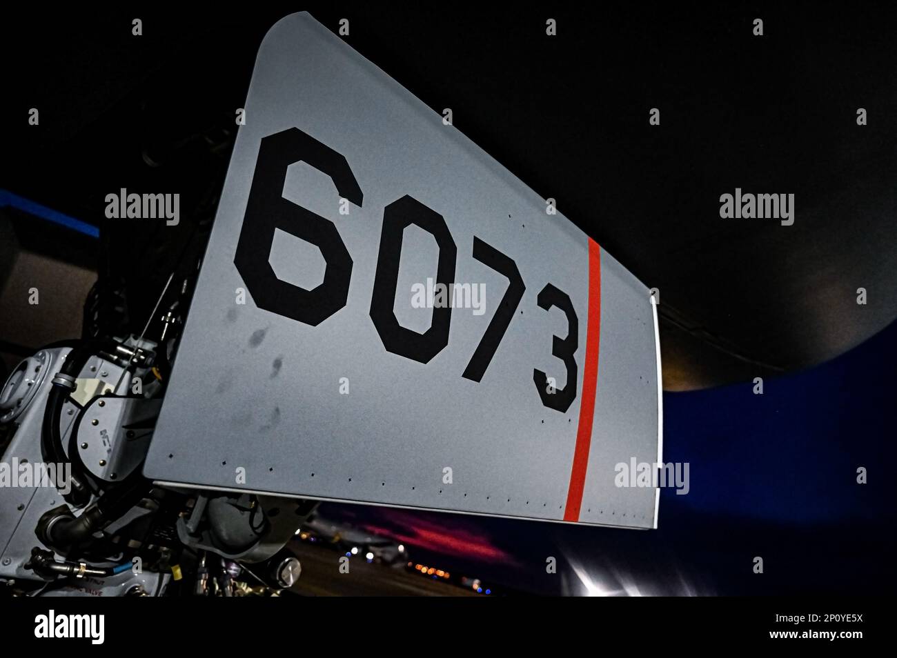 A KC-46A Pegasus Tanker assigned to the 305th Air Mobility Wing is ...