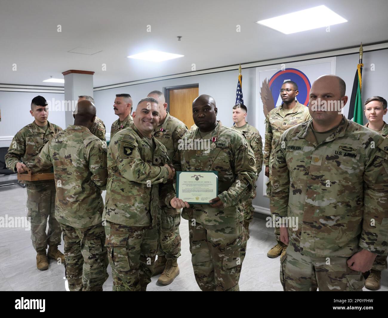 Area Support Group - Kuwait celebrates the end of a tour for dozens of ...